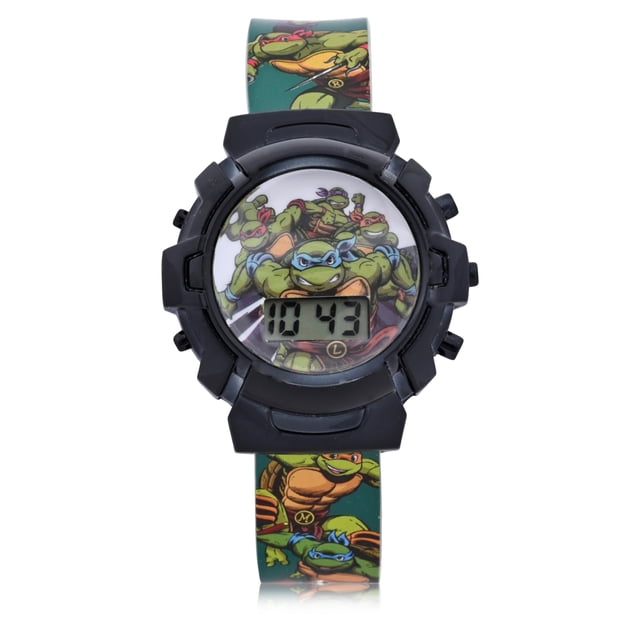 Nickelodeon Teenage Mutant Ninja Turtles Child Unisex LCD Watch Light ...