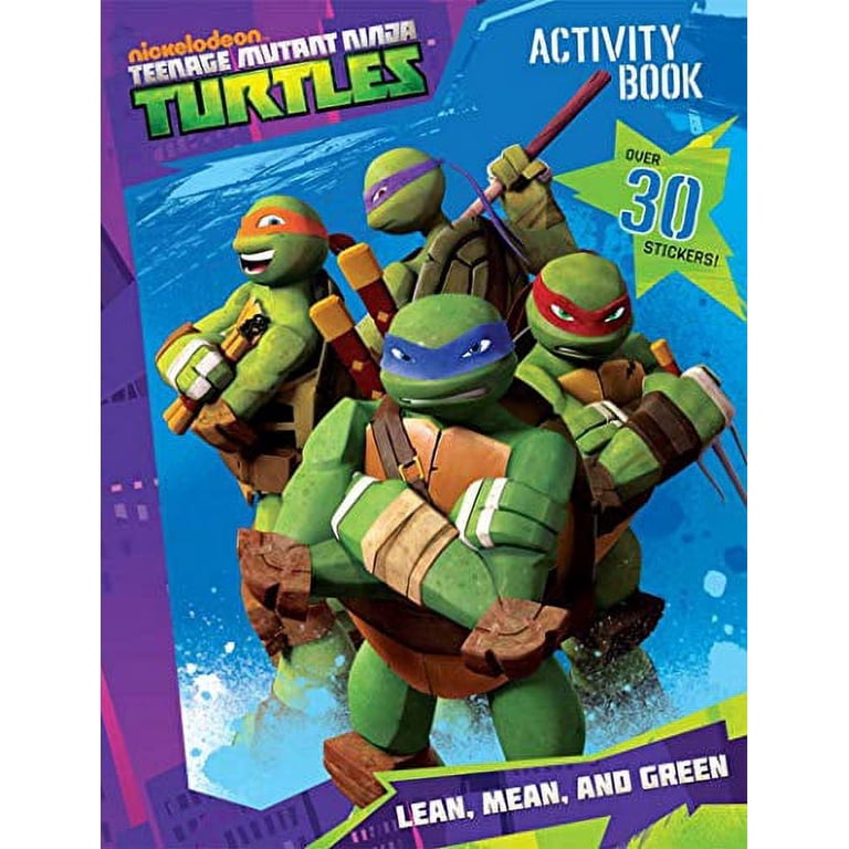 Nickelodeon Teenage Mutant Ninja Turtles Coloring 30 Ninja Turtles