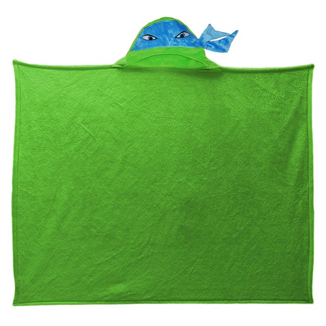 Nickelodeon TMNT Character Hooded Throw Blanket for Toddlers and Kids ...