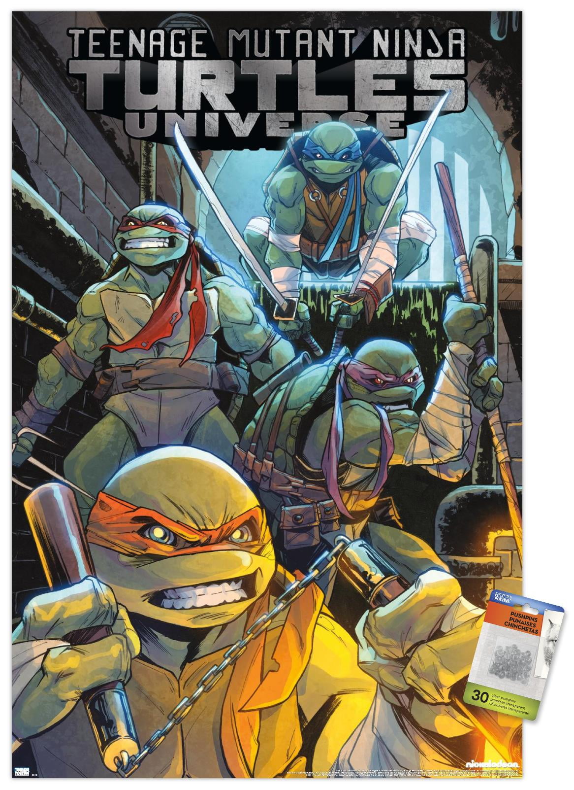 Nickelodeon Teenage Mutant Ninja Turtles - IDW #23 Wall Poster with ...