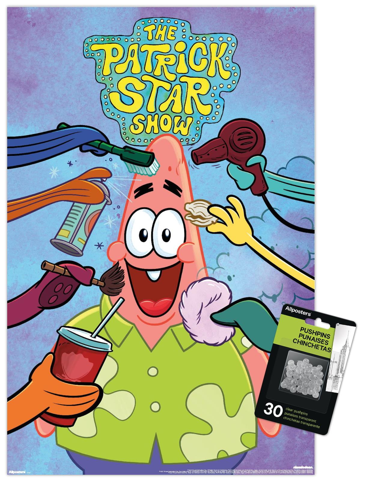 Nickelodeon The Patrick Star Show (2021) - One Sheet Wall Poster with ...