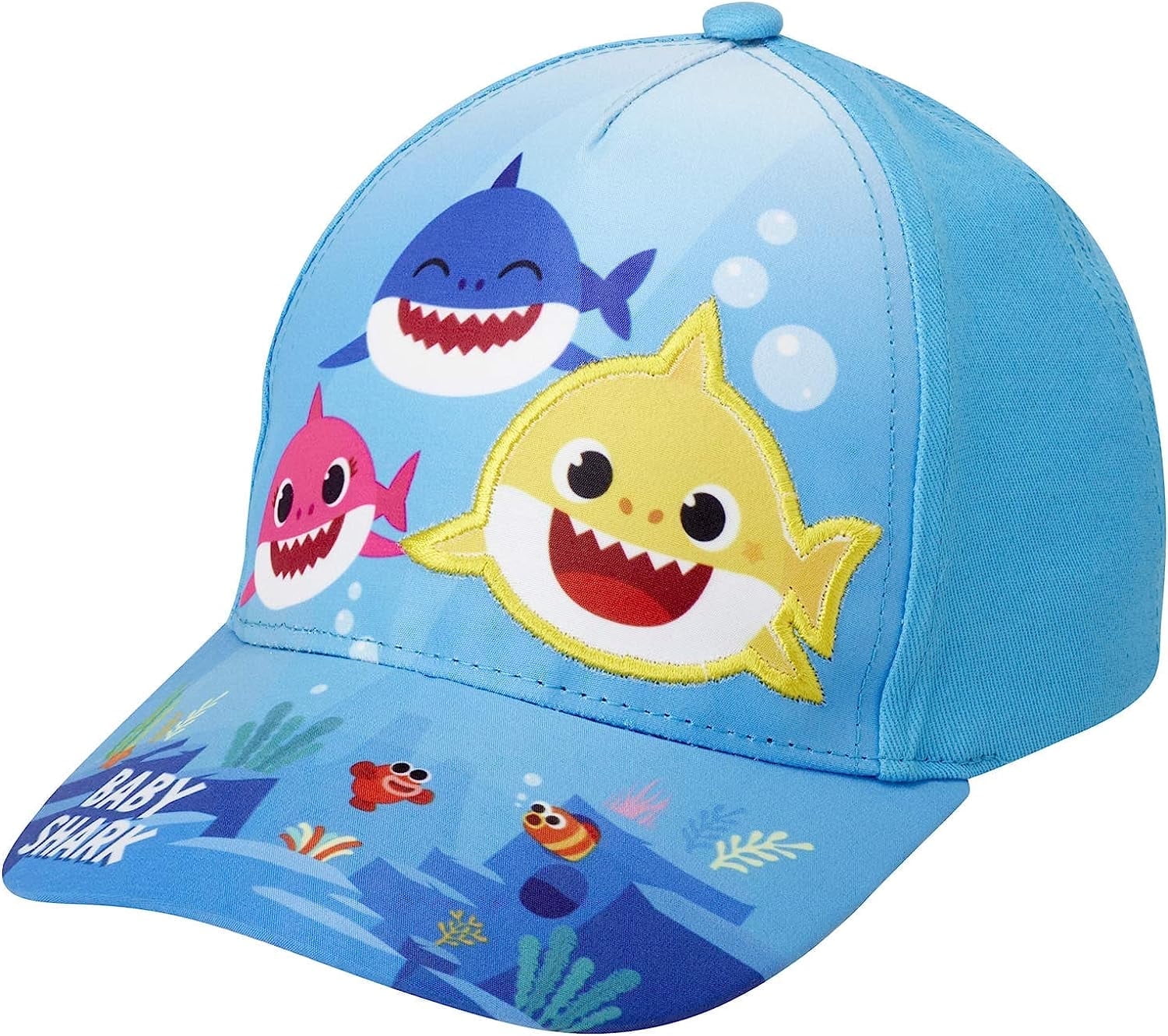 Nickelodeon Baby Shark Baseball Cap for Little Kids: Toddler Boys ...
