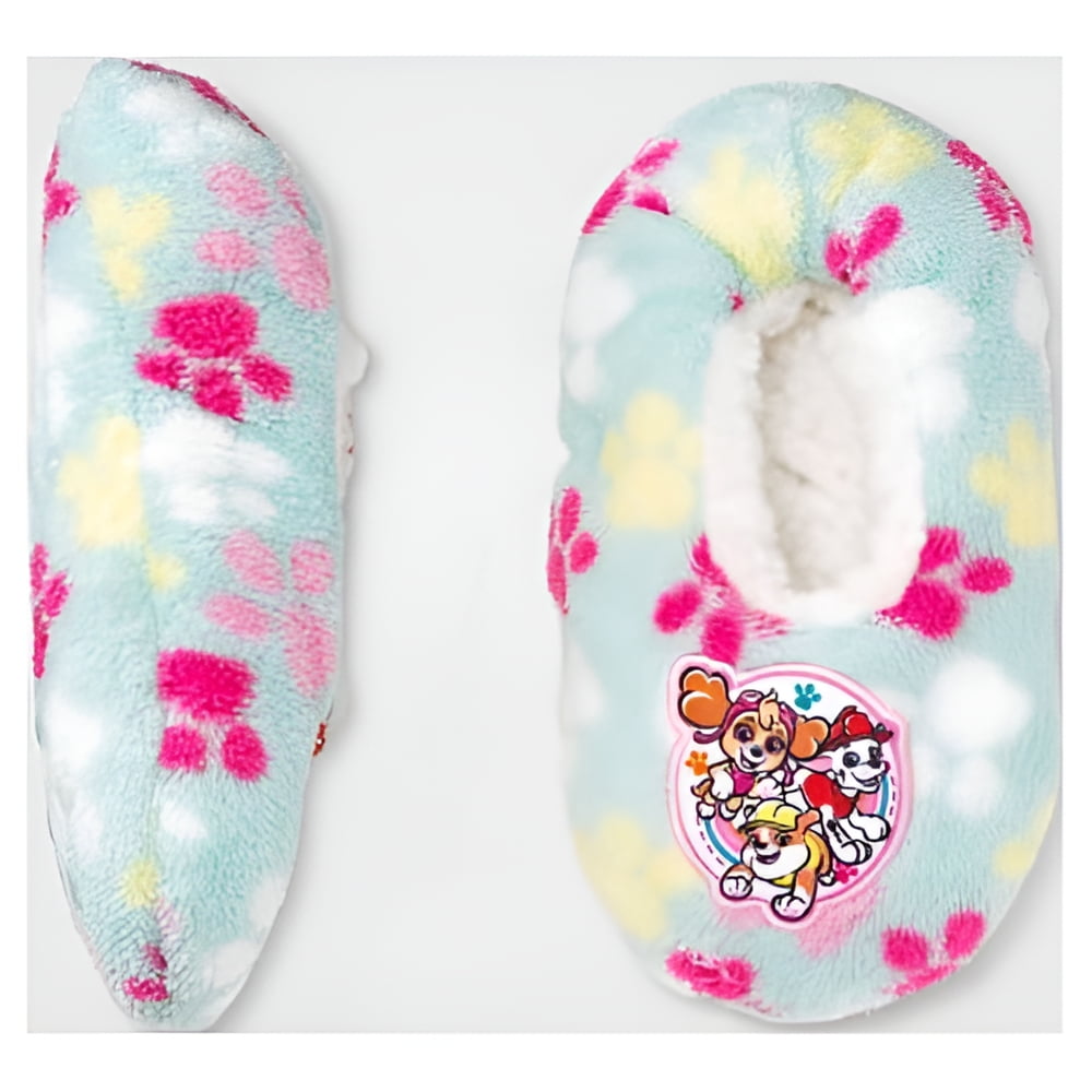 Nickelodeon; Unisex Toddler Portable Slippers, Aqua, 3T-4T - Walmart.com