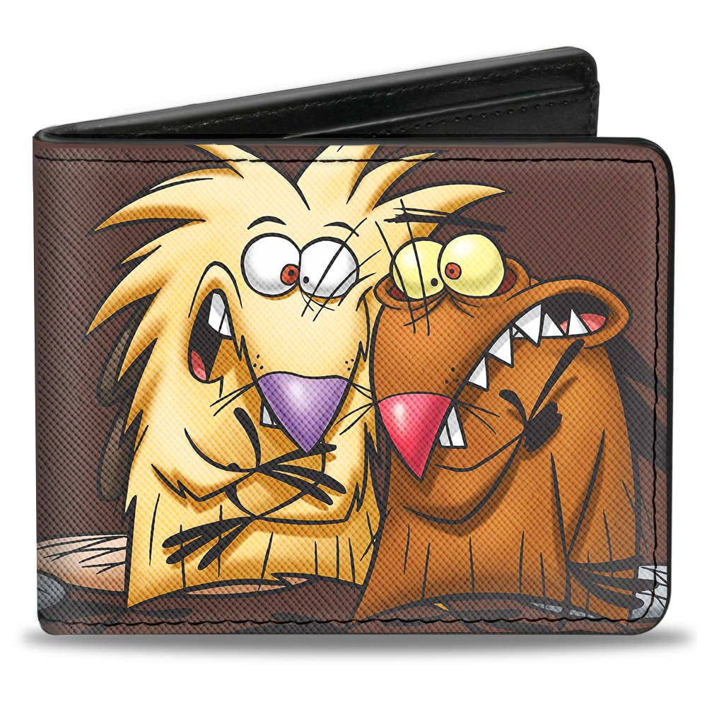 Nickelodeon Wallet, Bifold, Angry Beavers Norbert Daggett Close Up Pose ...