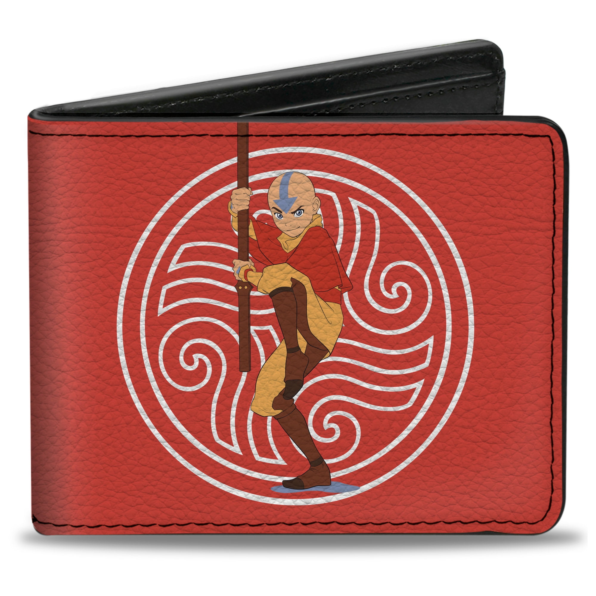 Nickelodeon Wallet, Bifold, Avatar the Last Airbender Aang Staff and ...