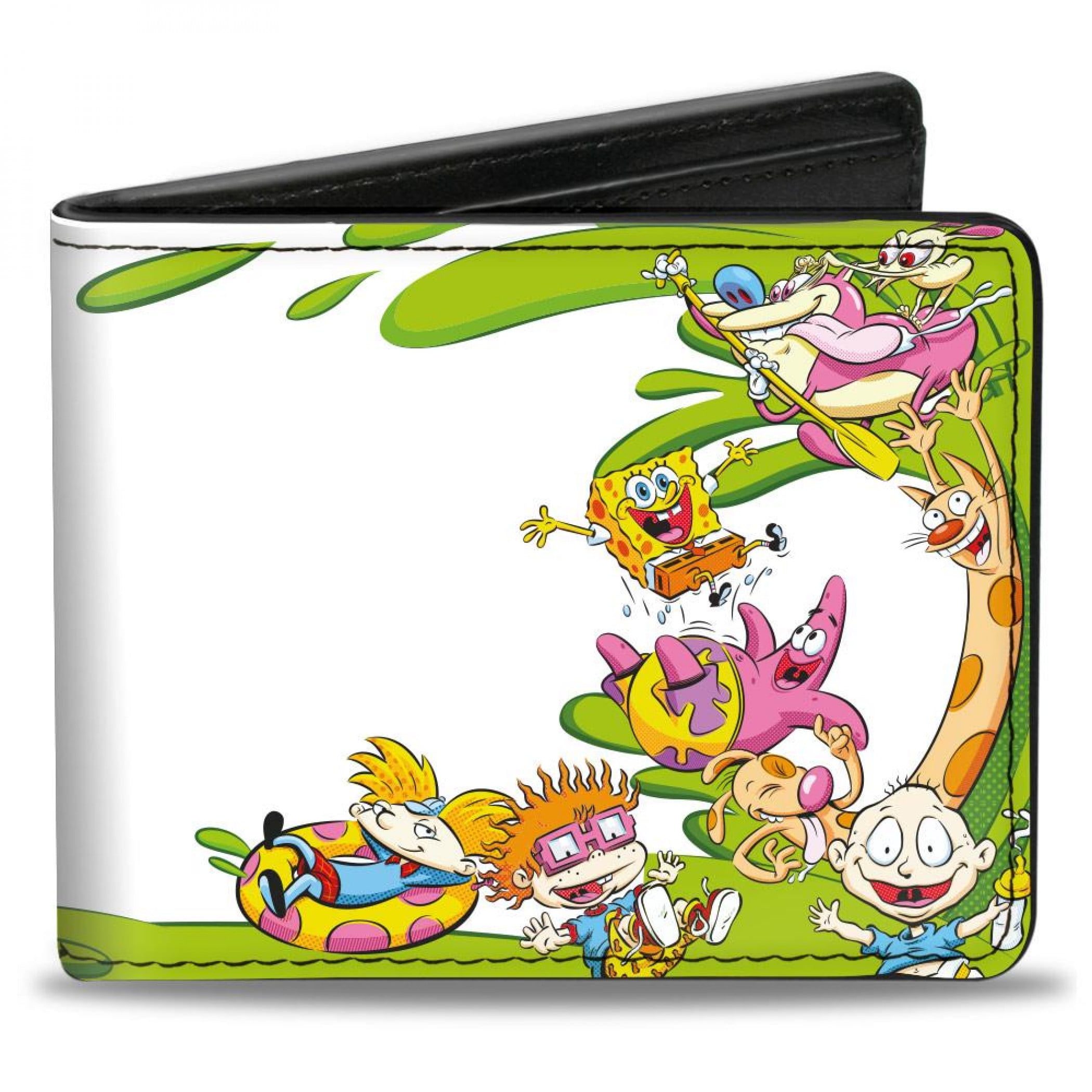 Nickelodeon Wallet, Bifold, Nick 90s Character Mash Up and Nickelodeon ...