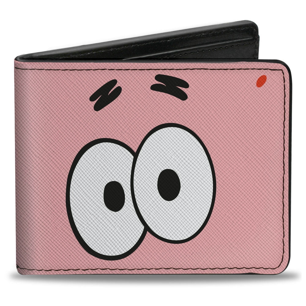 Nickelodeon Wallet, Bifold, SpongeBob SquarePants Patrick Starfish Eyes ...