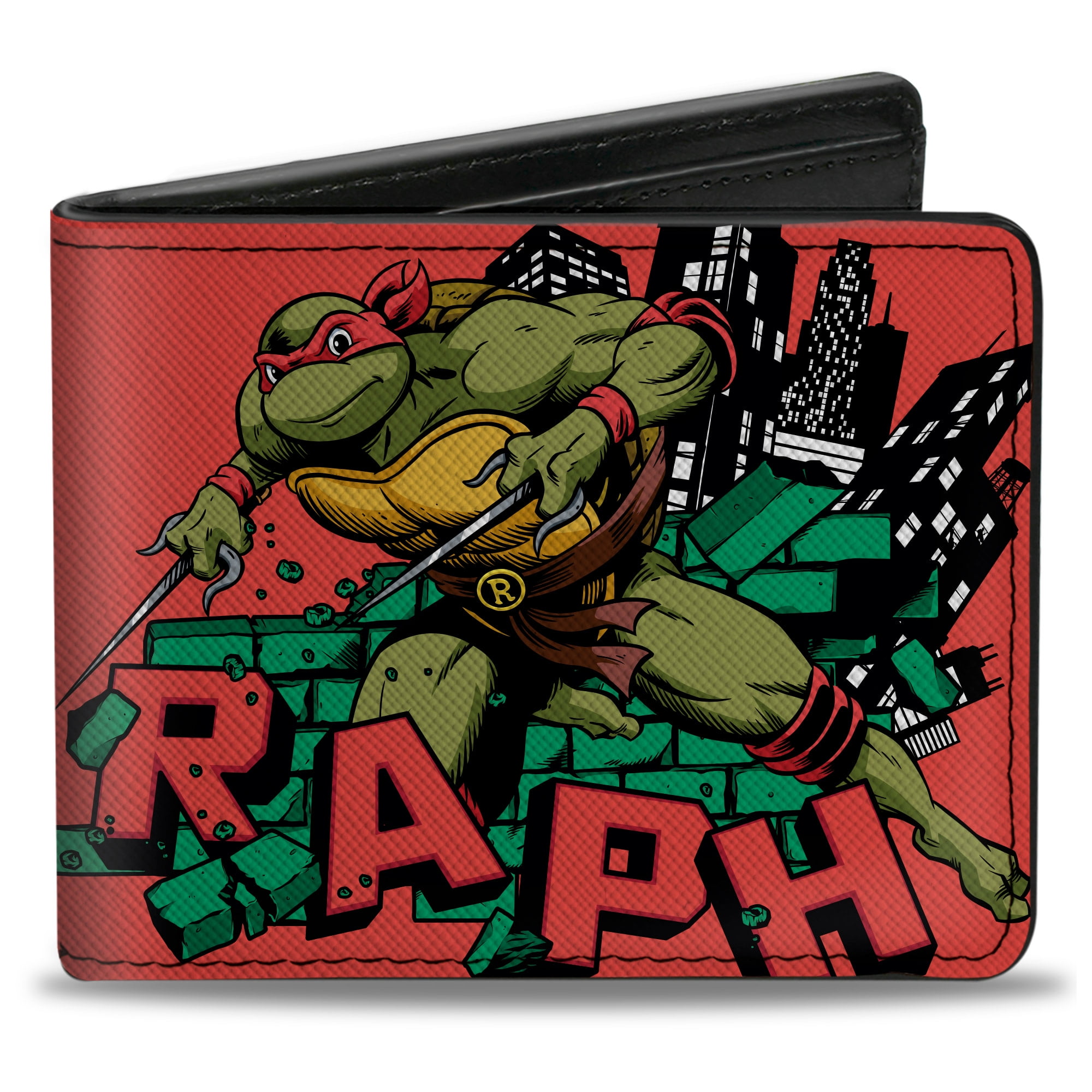 Nickelodeon Wallet, Bifold, Teenage Mutant Ninja Turtles Raph Action ...
