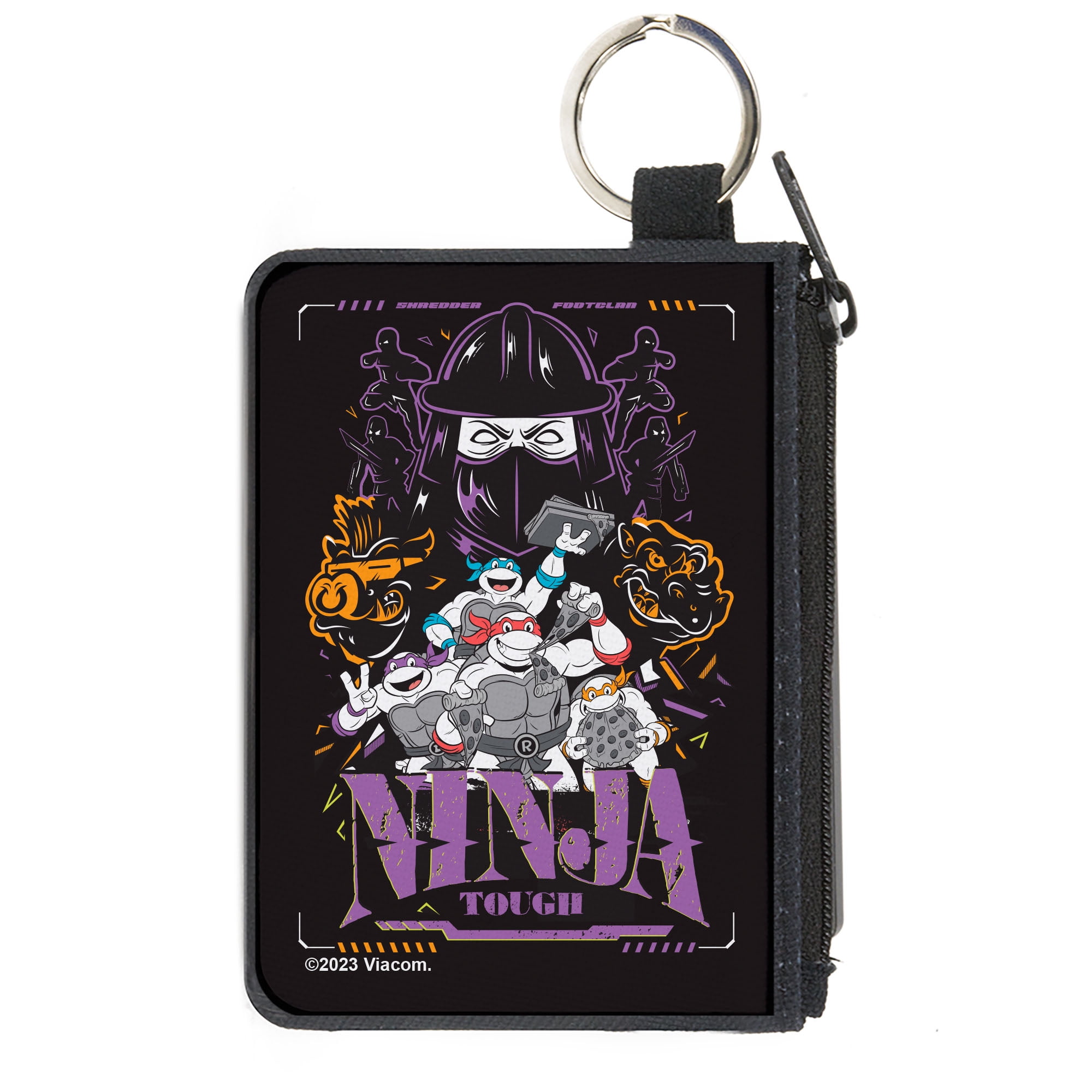 Nickelodeon Wallet, Coin Purse, Ninja Turtles Ninja Tough Group Pose ...