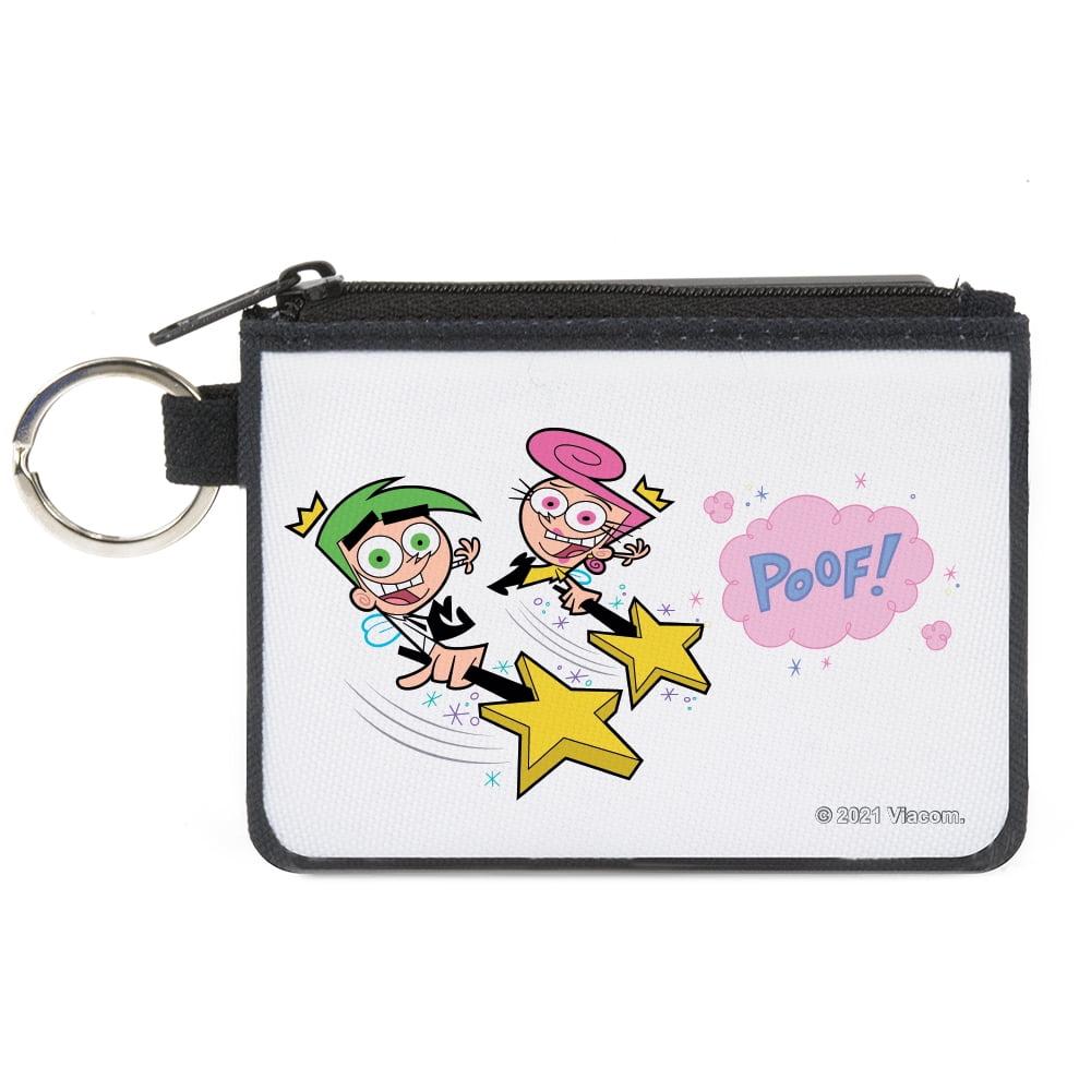 Nickelodeon Wallet, Coin Purse, The Fairly Oddparents Cosmo and Wanda ...
