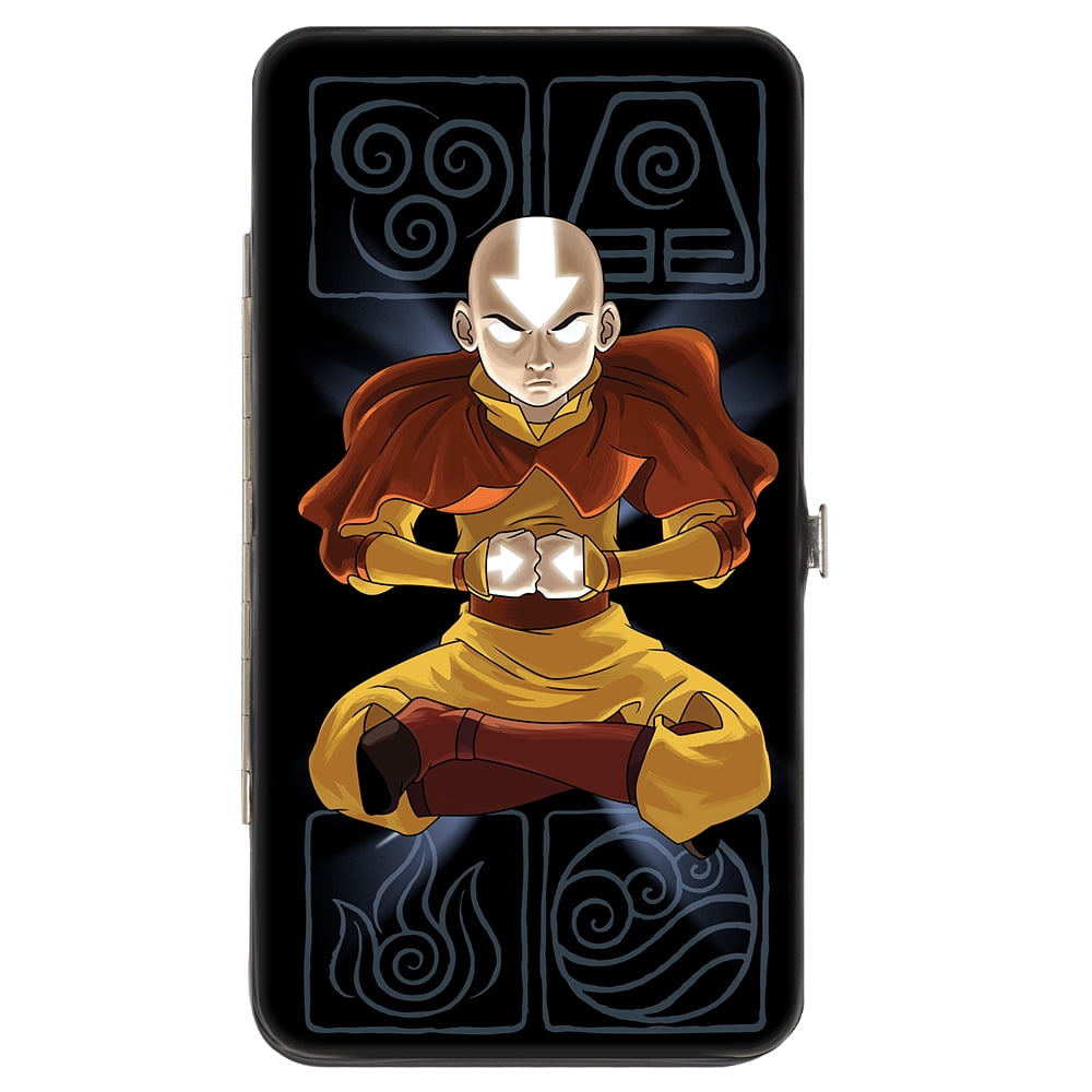 Nickelodeon Wallet, Hinged, Avatar the Last Airbender Aang Meditating ...