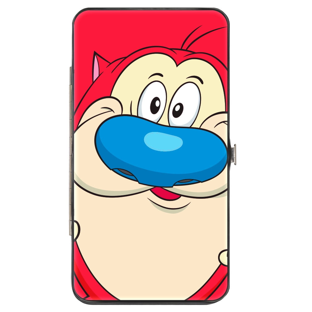 Nickelodeon Wallet, Hinged, The Ren and Stimpy Show Stimpy Smiling and ...