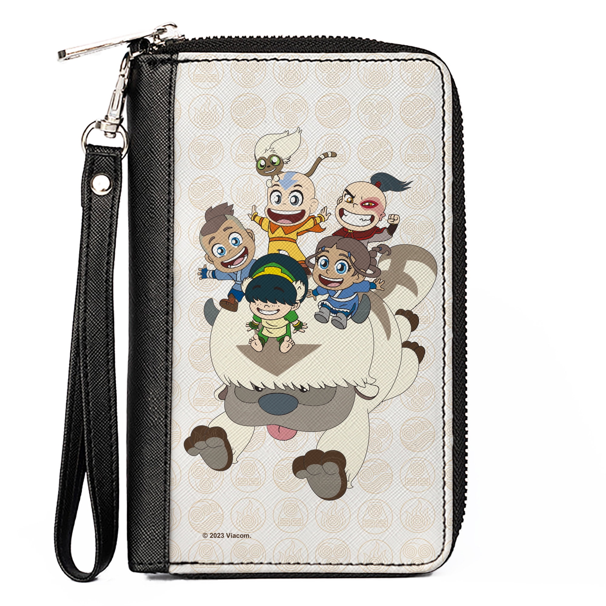Nickelodeon Wallet, Zip Around, Avatar Last Airbender Chibi Characters ...