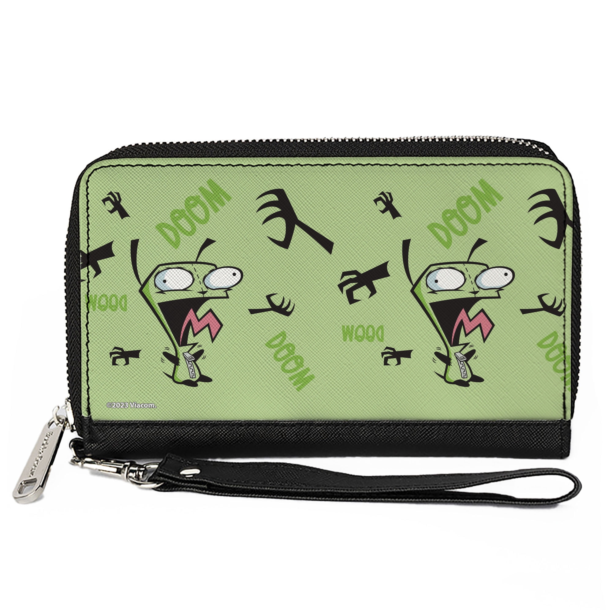 Nickelodeon Wallet, Zip Around, Invader Zim GIR Screaming Doom Pose ...