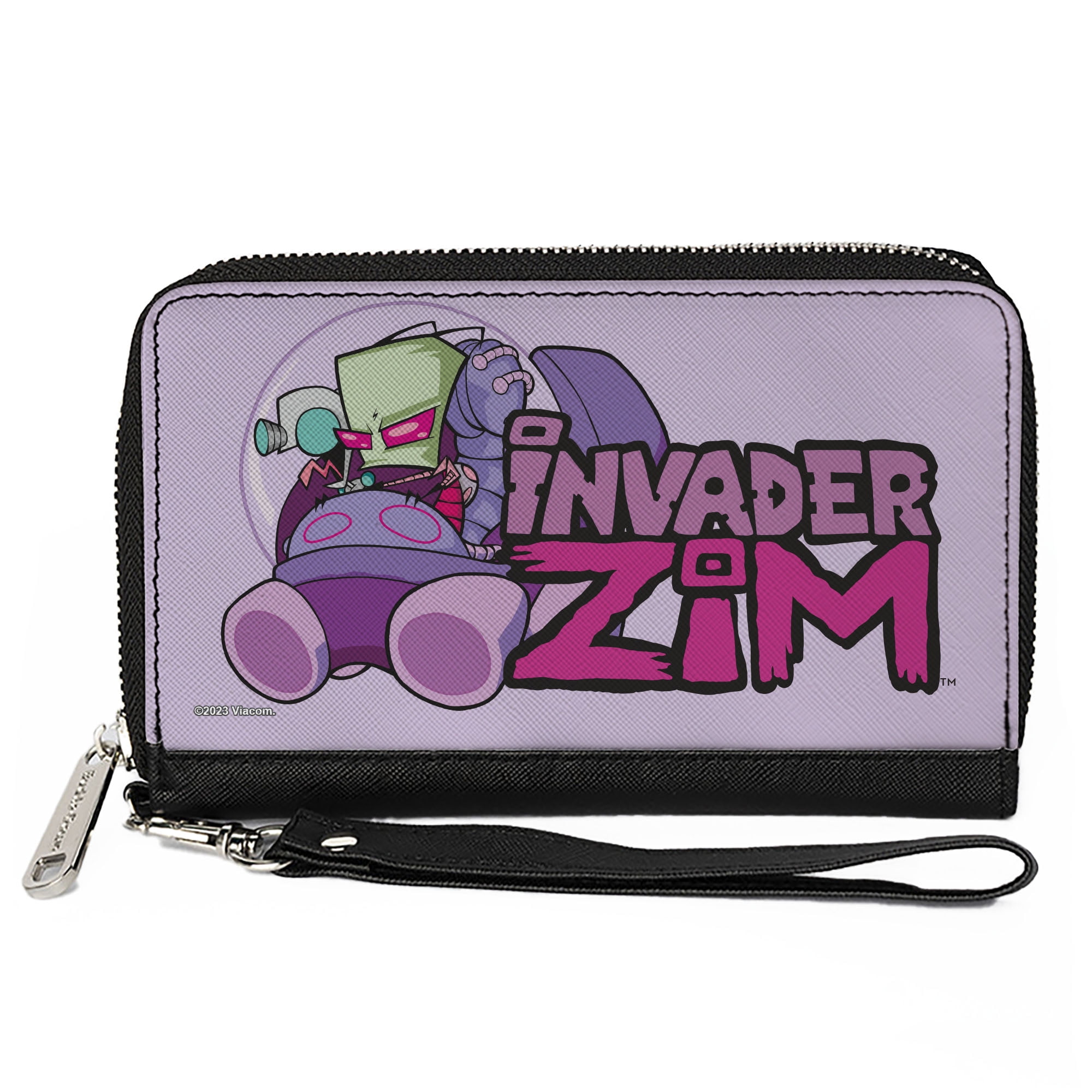 Nickelodeon Wallet, Zip Around, Invader Zim and GIR Voot Cruiser Pose ...