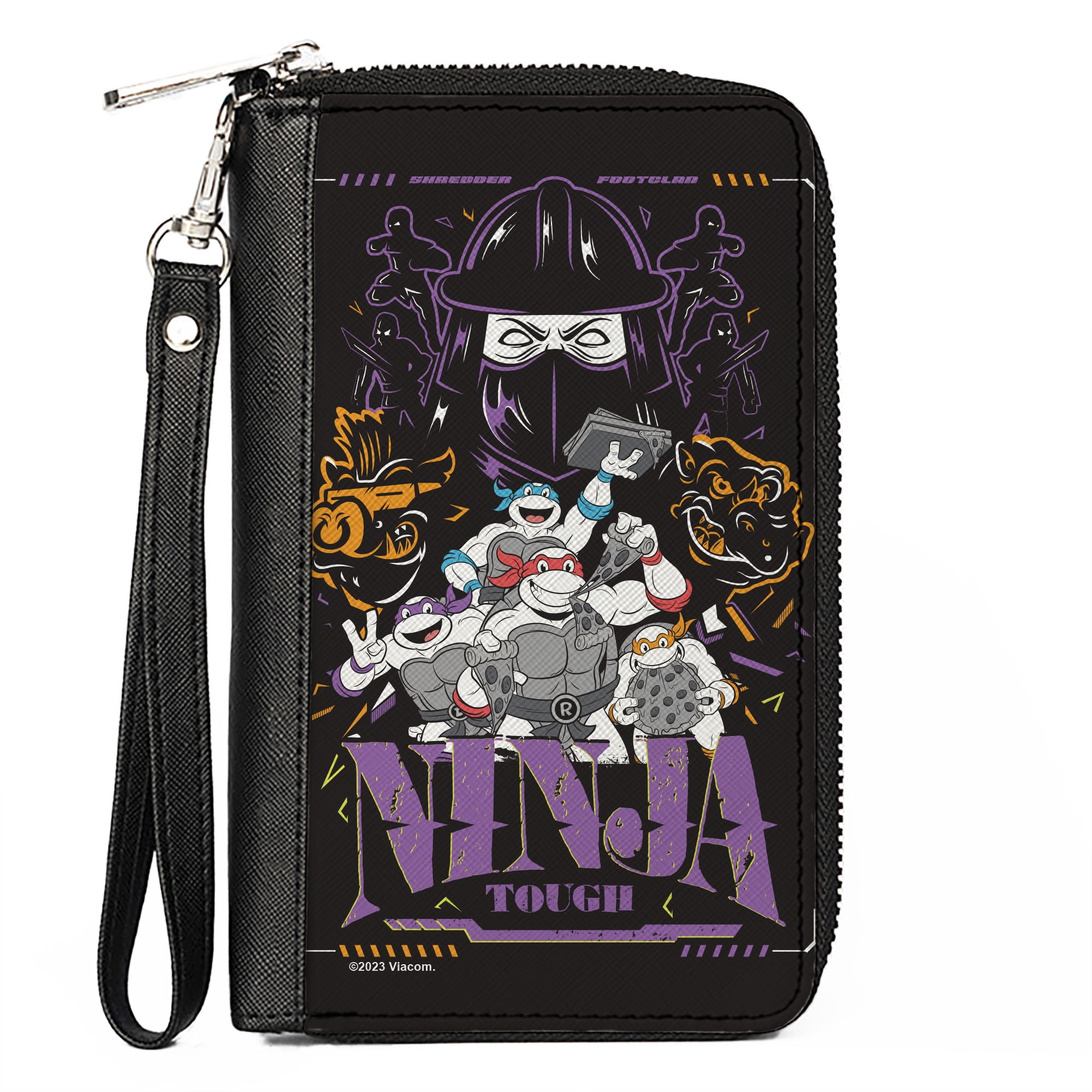 Nickelodeon Wallet, Zip Around, Ninja Turtles Ninja Tough Group Pose ...