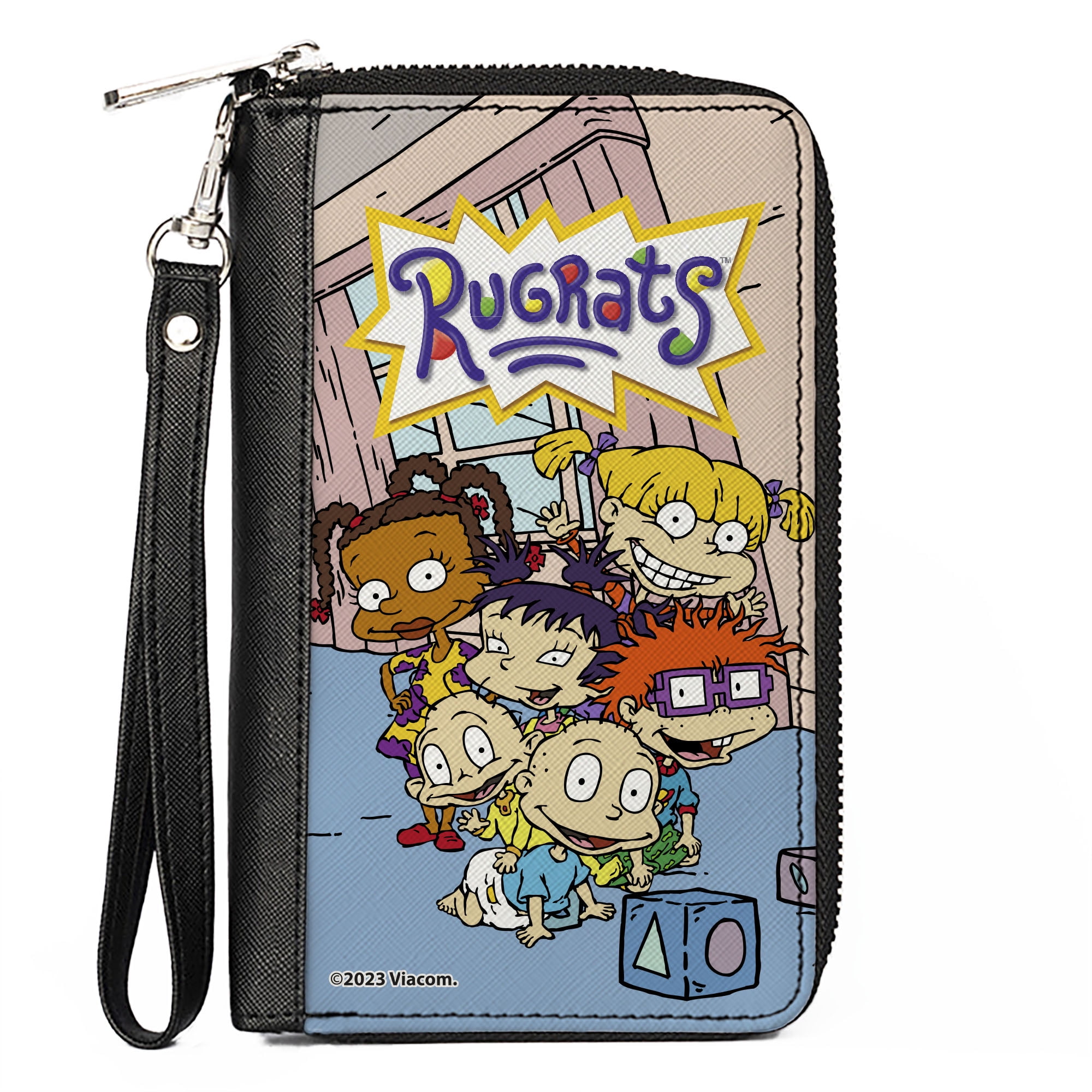 Nickelodeon Wallet, Zip Around, Rugrats Group Pose , Vegan Leather ...