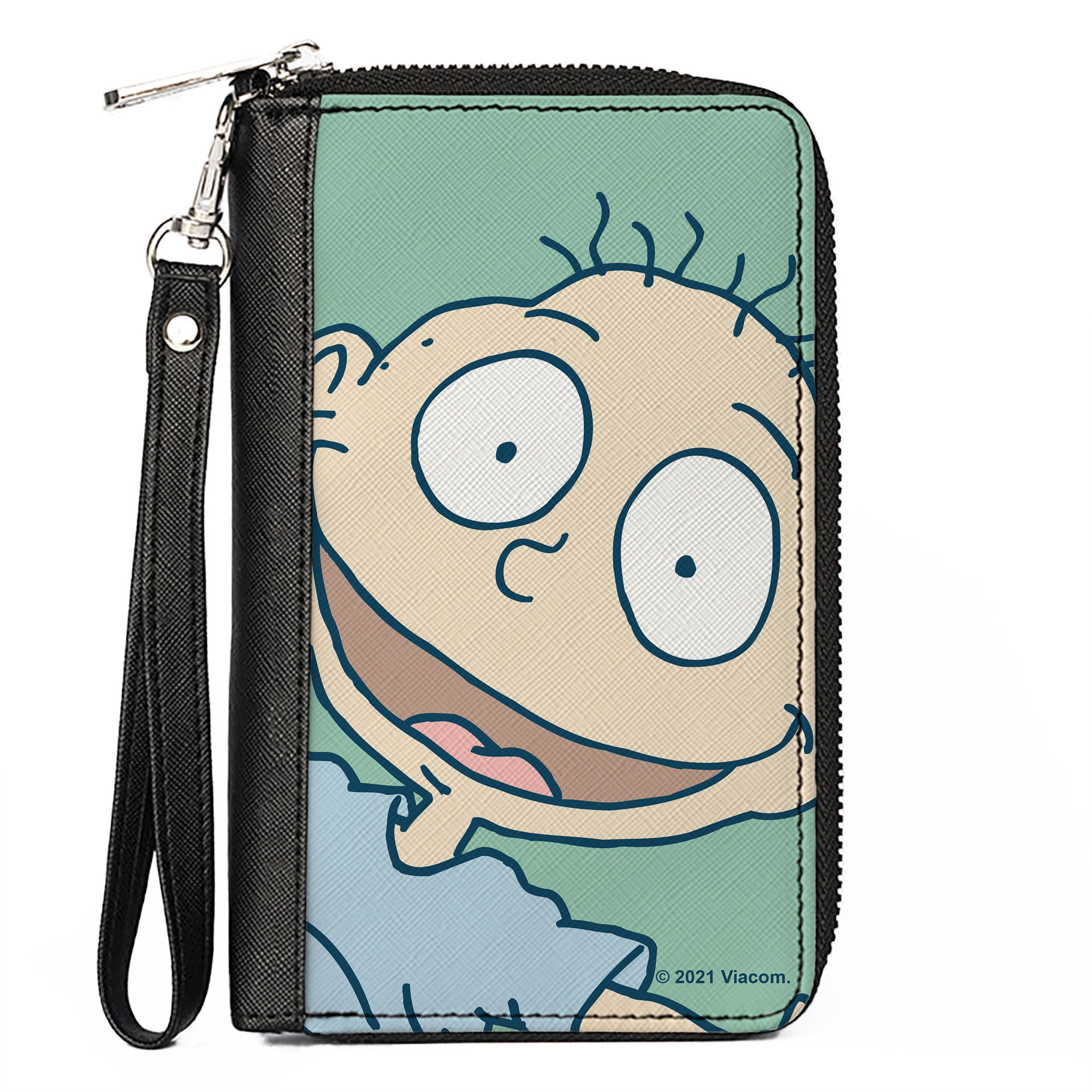 Nickelodeon Wallet, Zip Around, Rugrats Tommy Pickles Face Close Up ...
