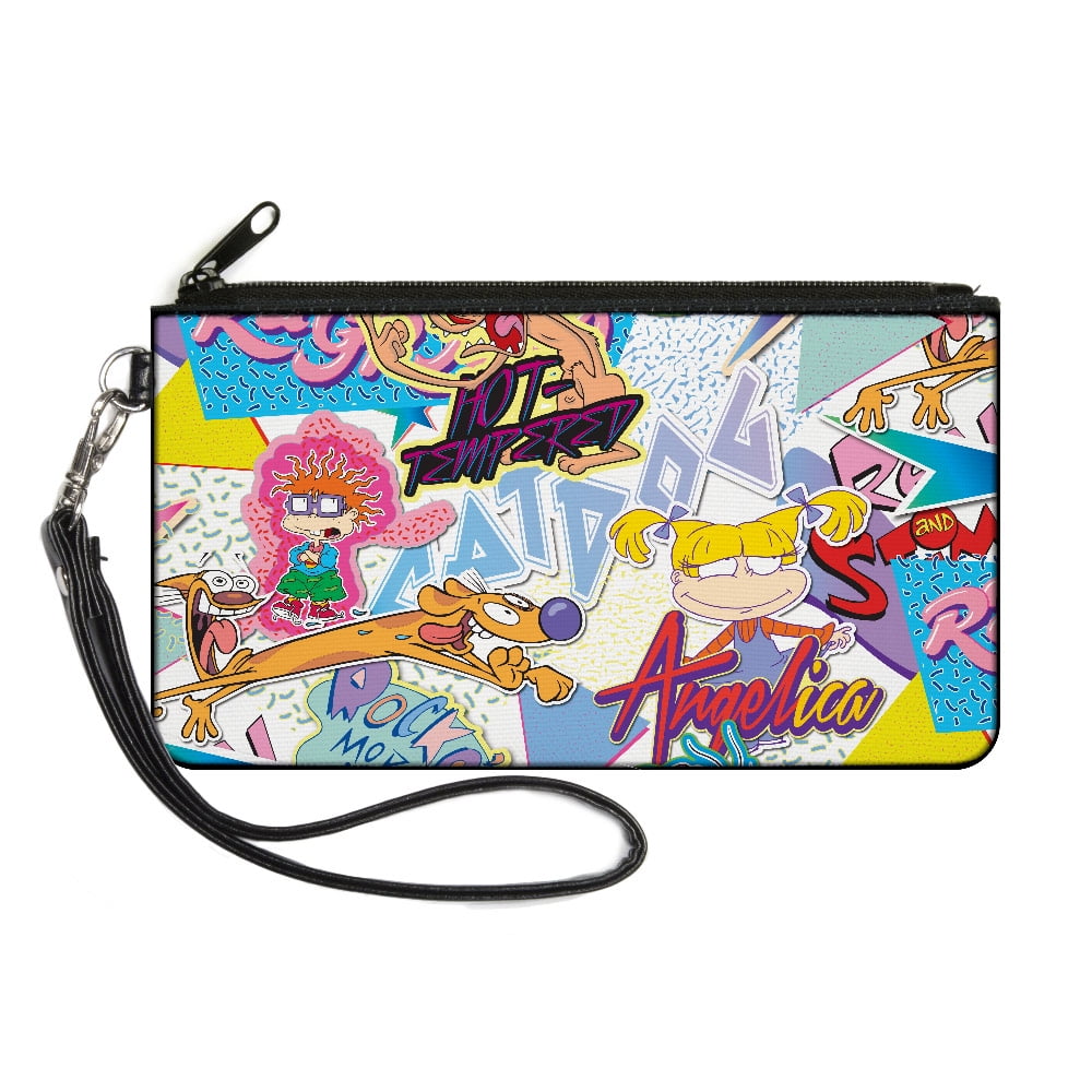 Nickelodeon Wallet, Zip Clutch, Nick 90s Logos and Show Characters ...
