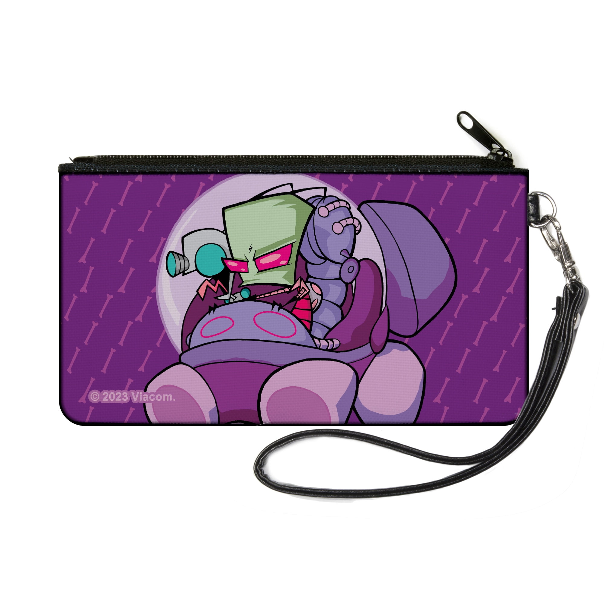 Nickelodeon Wallet, Zip Pouch, Invader Zim and GIR Voot Cruiser Pose ...