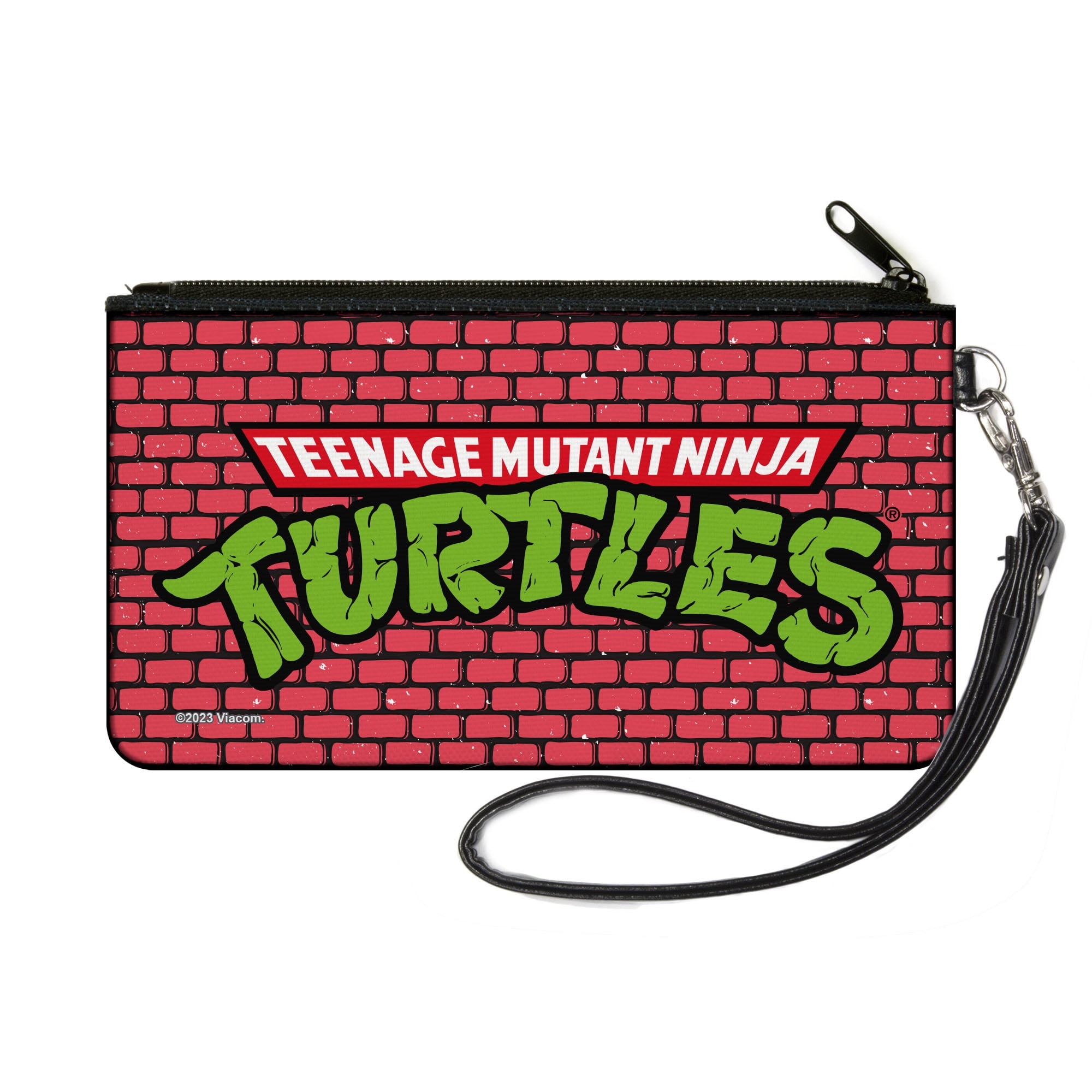 Nickelodeon Wallet, Zip Pouch, Teenage Mutant Ninja Turtles Brick Title ...