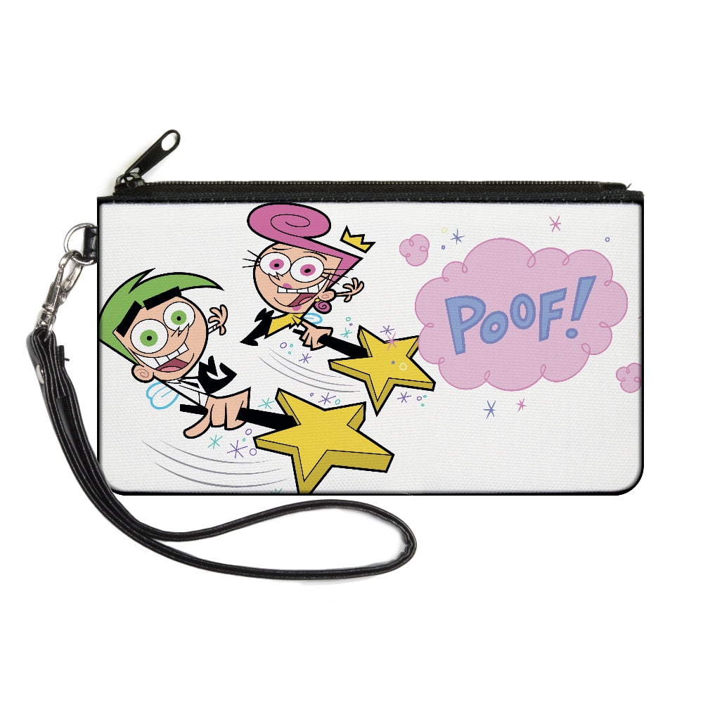 Nickelodeon Wallet, Zip Pouch, The Fairly Oddparents Cosmo and Wanda ...