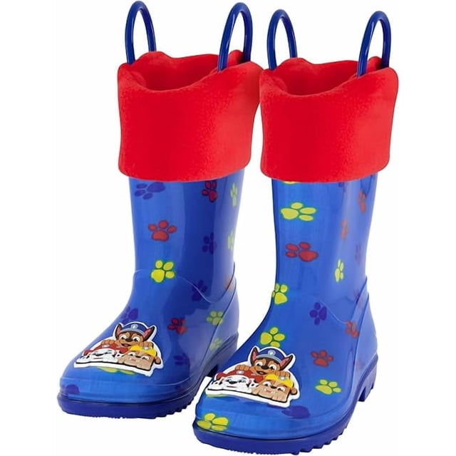 Nickelodeon boys Nickelodeon Boys Paw Patrol Toddler Rain Boots With ...