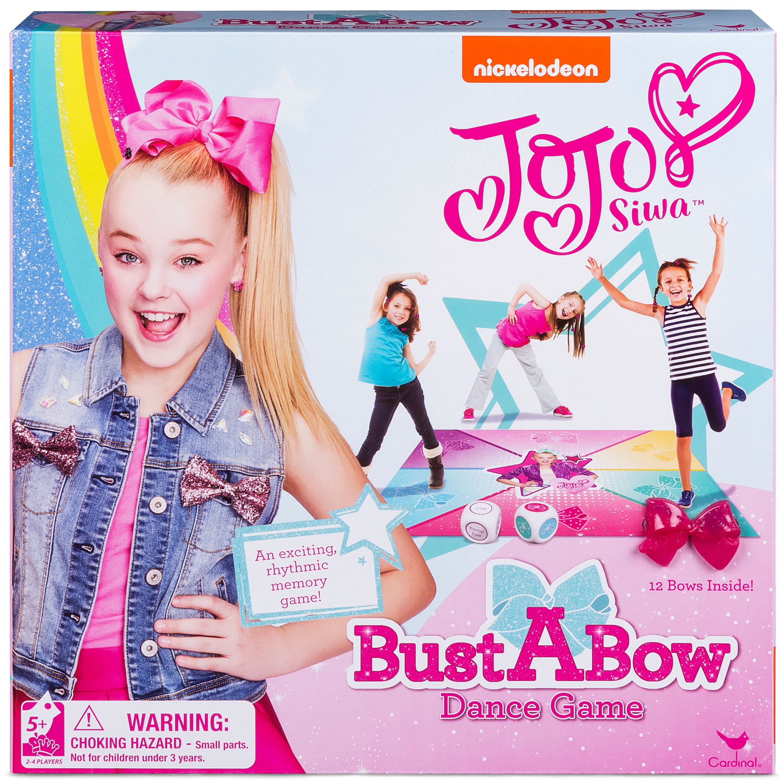 Nickelodeon's Jojo Siwa - Bust a Bow Dance Game - Walmart.com