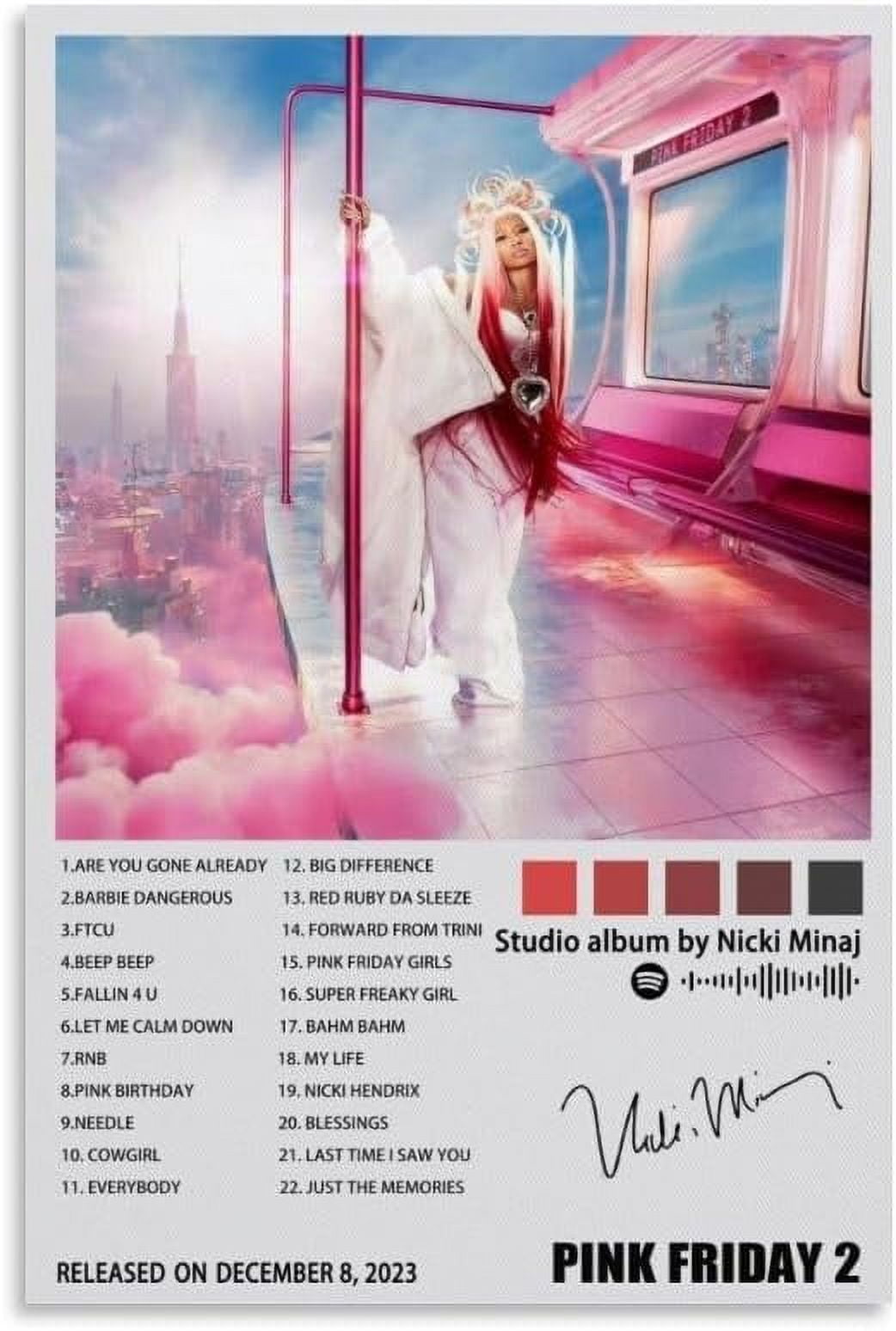 Nicki Minaj Latest Album Poster, Pink Friday 2 Album Poster, Nicki ...