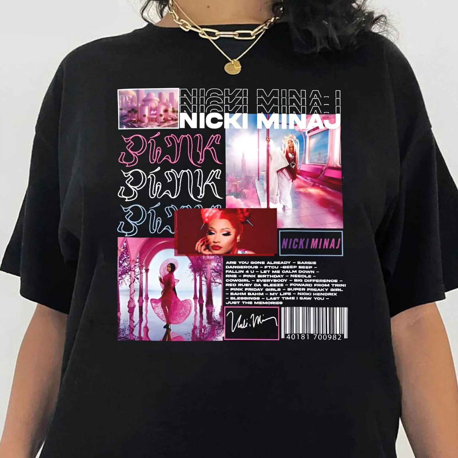 Nicki Minaj Pink Friday 2 Cotton Men All Size Tee - Walmart.com