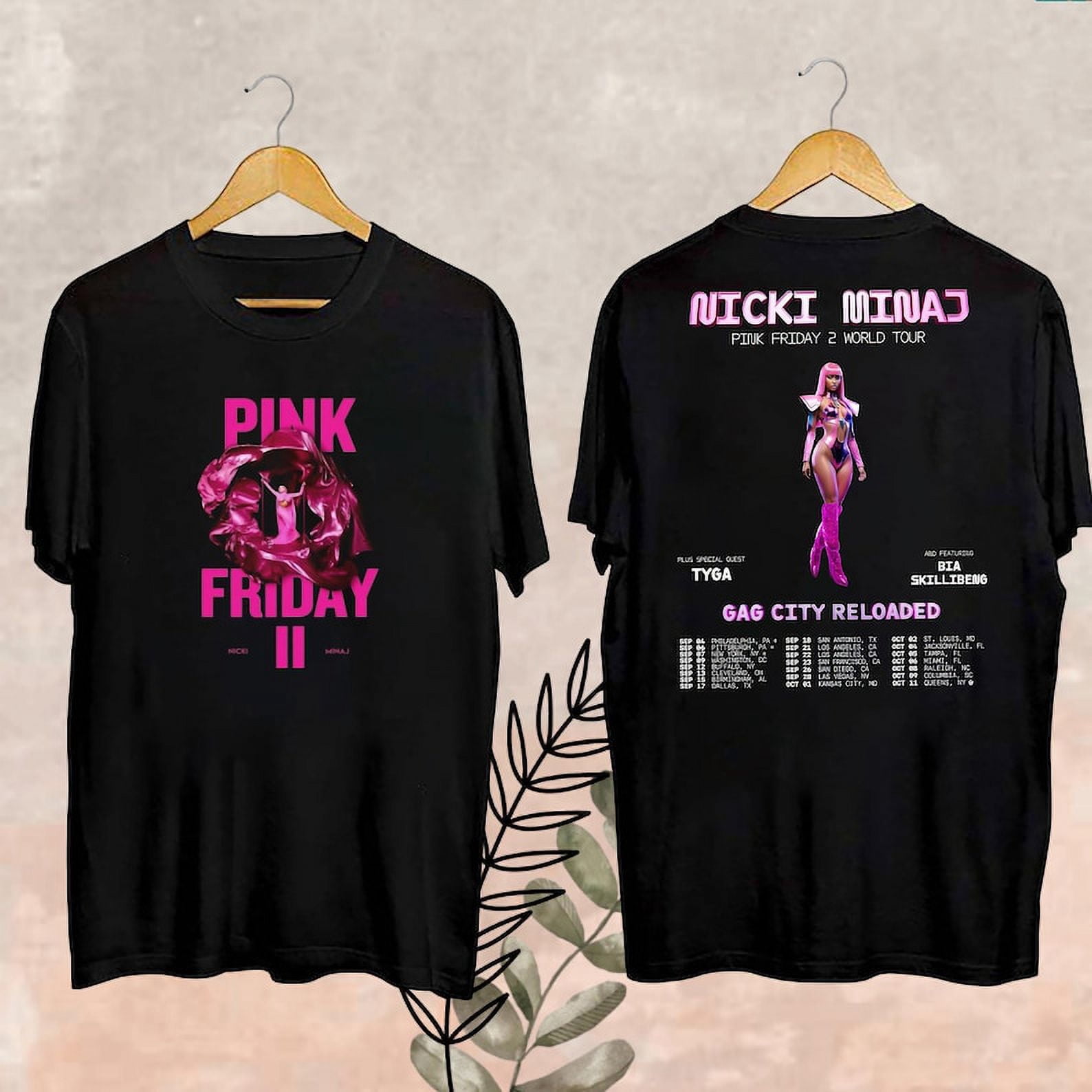 Nicki Minaj Pink Friday 2 Shirt, Pink Friday 2 Nicki Minaj Tour 2024 T ...
