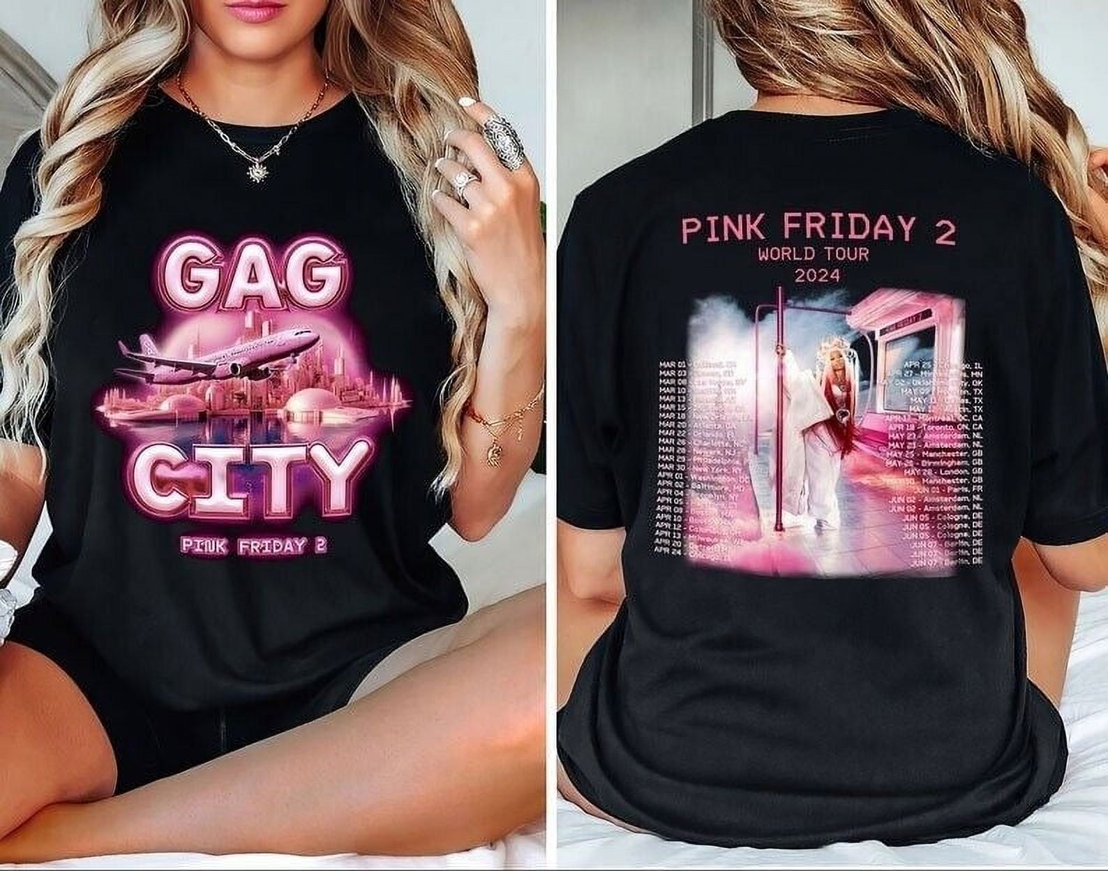 Nicki Minaj Pink Friday 2 Tour T-Shirt - Walmart.com