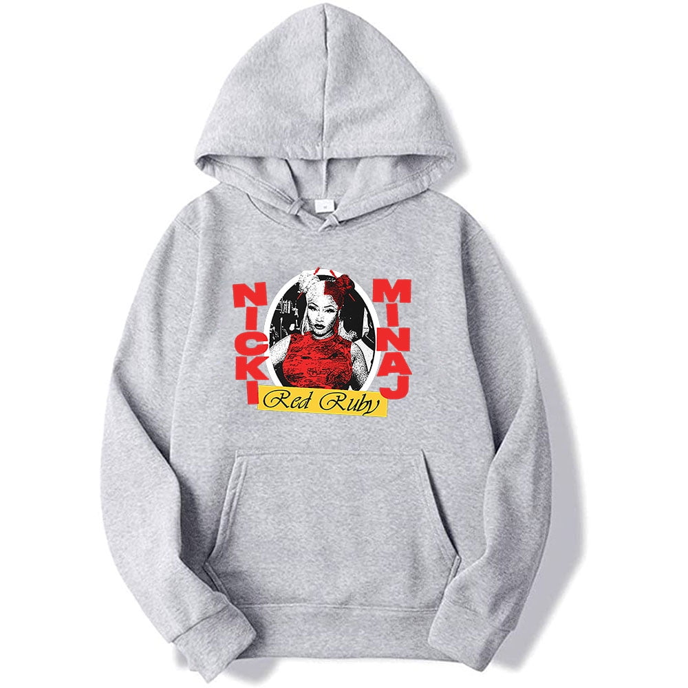 Nicki Minaj Red Ruby Merch Hoodies Winter Men/Women Hooded Sweatshirt ...