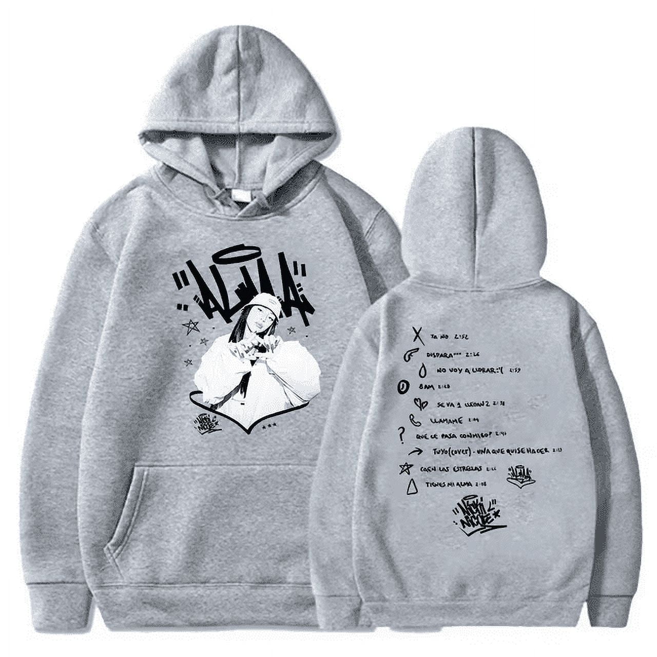 Nicki Nicole Alma Tour Merch hooded drawstring pocket sweatshirt men ...