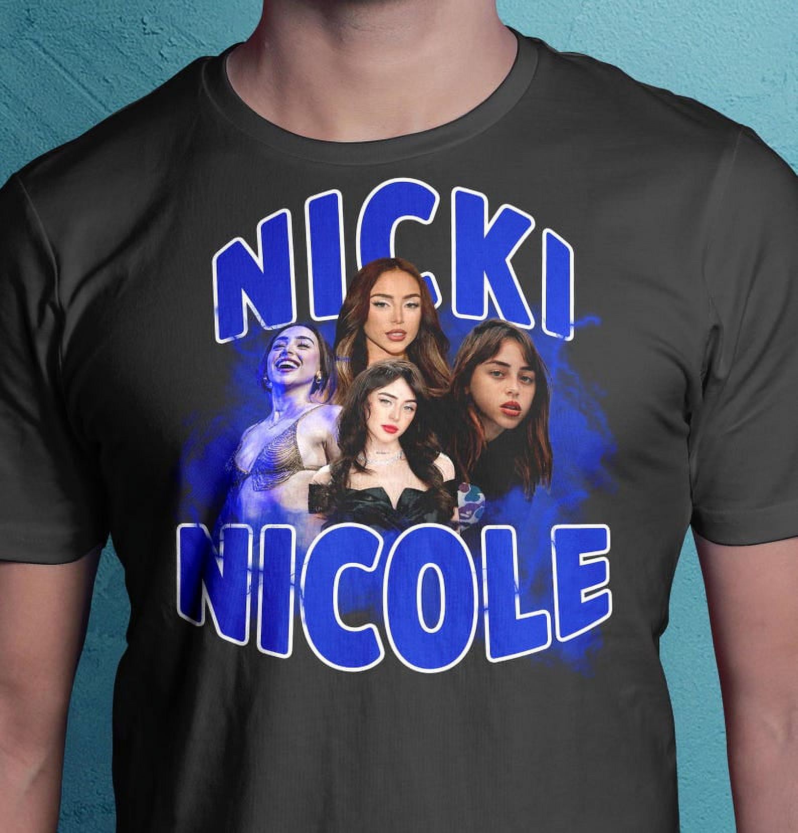 Nicki Nicole T Shirt Instant Download - Nicki Nicole Fan Tshirt - Nicki ...