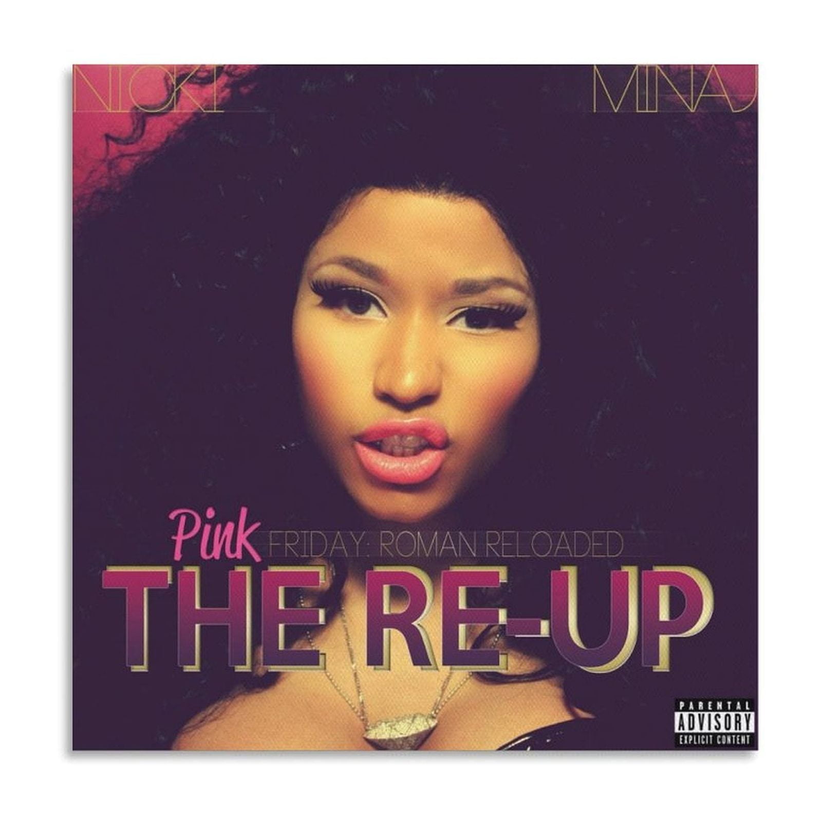 Nicki Poster Minaj Pink Friday Music Album Cover Posters (2) Poster ...