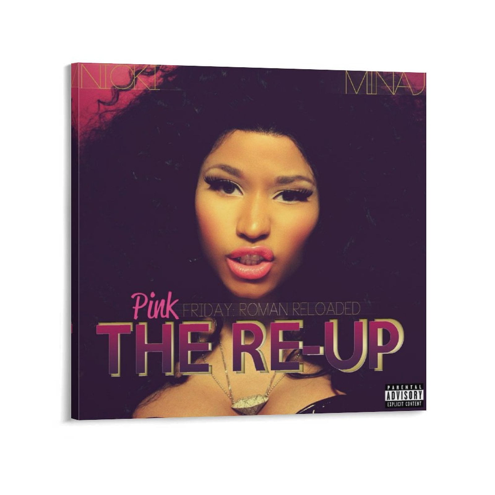Nicki Poster Minaj Pink Friday Music Album Cover Posters (2) Posters Art Print Wall Photo Paint ...