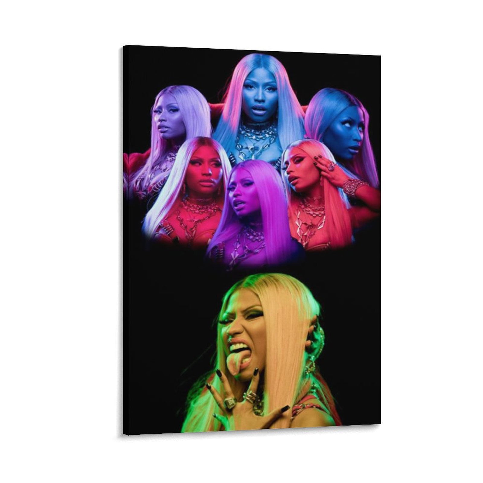 Nicki Poster Minaj Rap Hip Hop Sexy Singer Posters (13) Canvas Wall Art ...