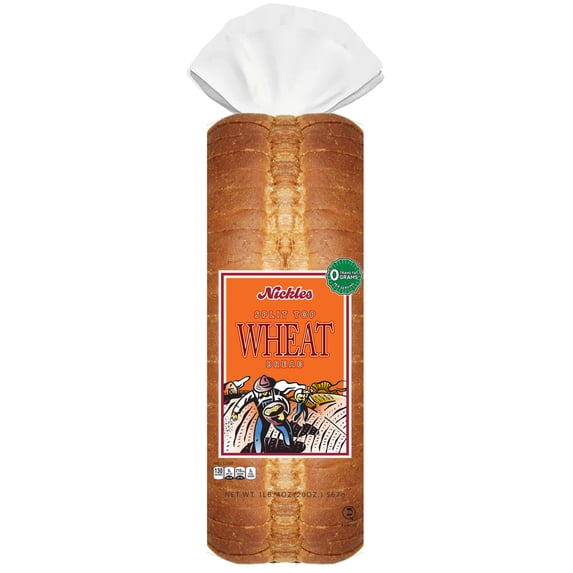 Nickles Bakery Split Top Wheat Bread, 20-ounce Loaf. - Walmart.com