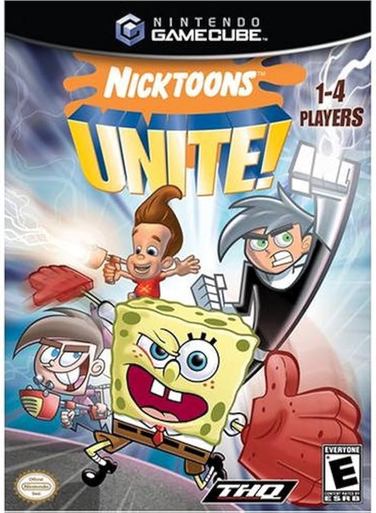 Nicktoons Unite Nintendo Gamecube Walmart