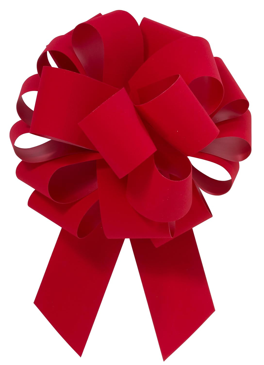 Nicky Bigs Novelties 10-10.5" Red Velvet Pull Bow Pew Bows Wedding ...