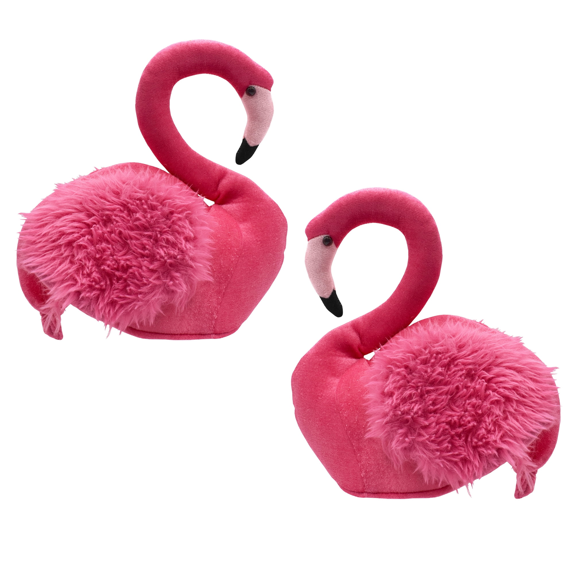 Nicky Bigs Novelties Adult Pink Flamingo Hat 2 Pack, Tropical Bird ...