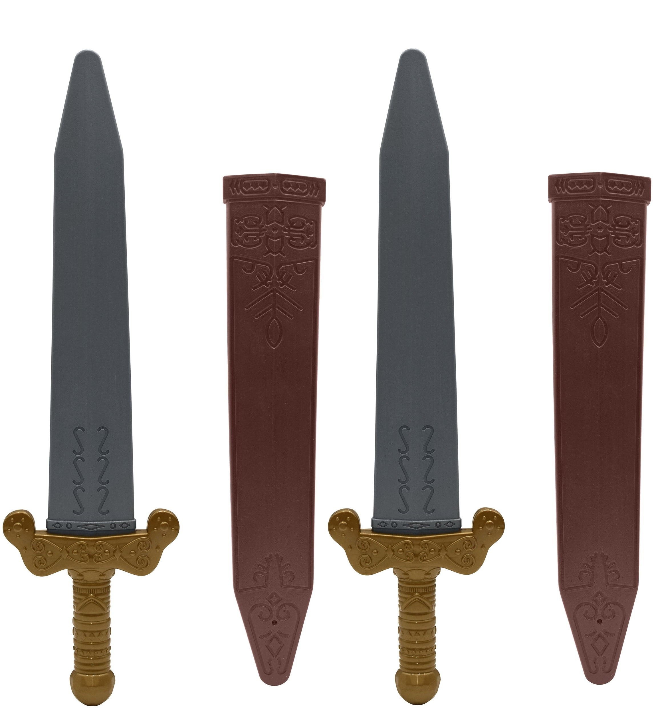 Nicky Bigs Novelties 2 Pack Plastic Child Toy Knight Roman Pirate Short ...