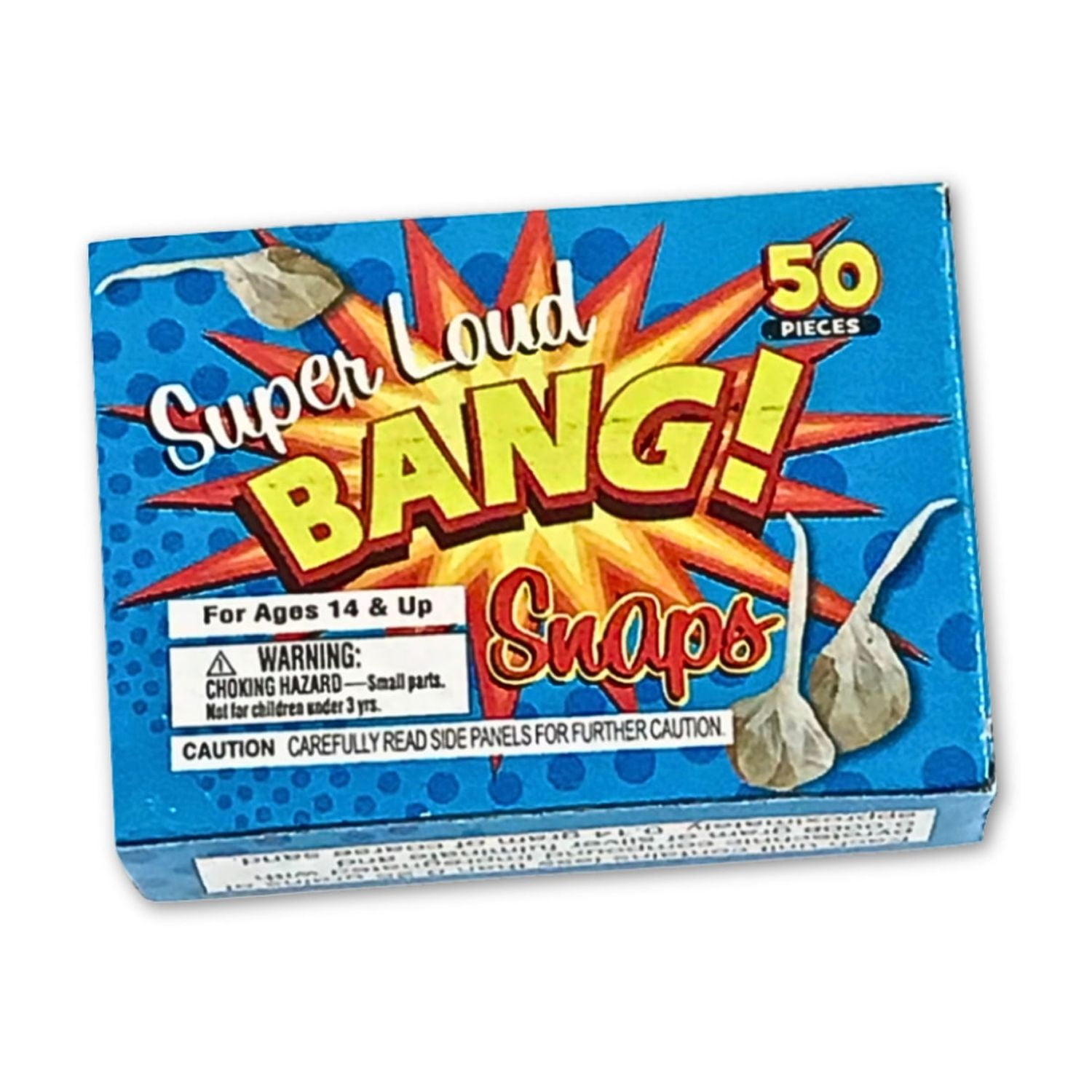 Party Snaps Noise Maker, 50 Poppers Box, Compact Lightweight ...