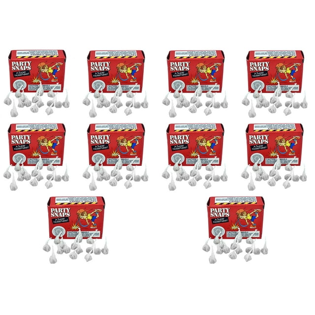 Nicky Bigs Novelties 500 Snap Poppers, Mini Bulk Pack for Kids, 4th of ...