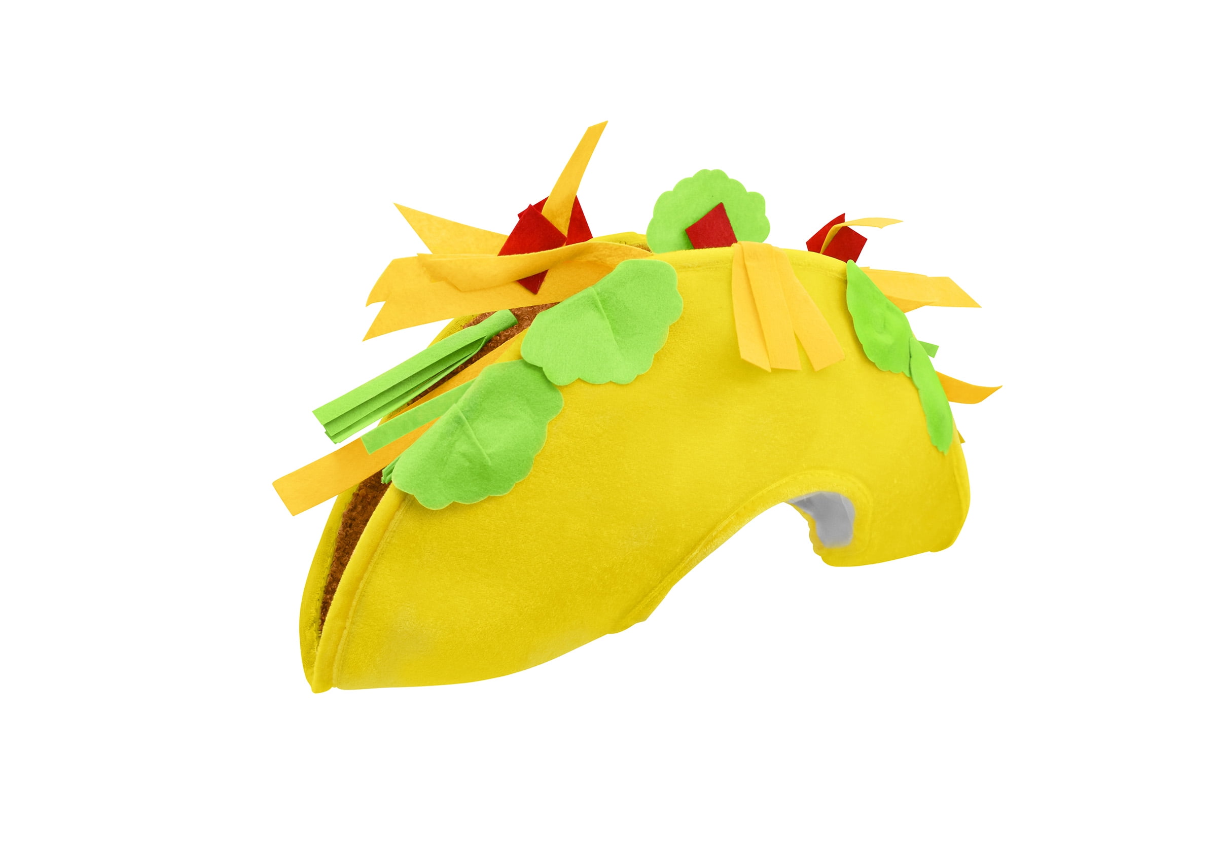 Nicky Bigs Novelties Adult Fiesta Yellow Taco Party Hat Novelty Food ...