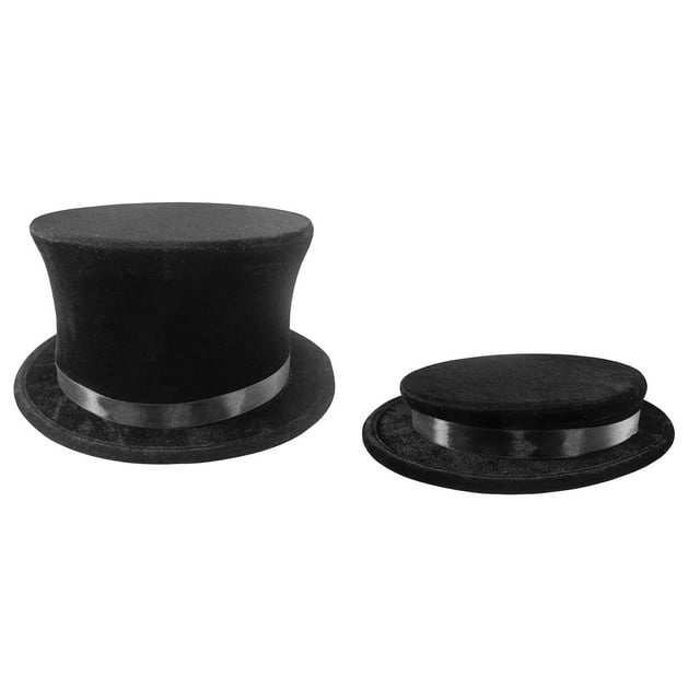 Nicky Bigs Novelties Adult Folding Collapsible Top Hat Dancers Magic ...