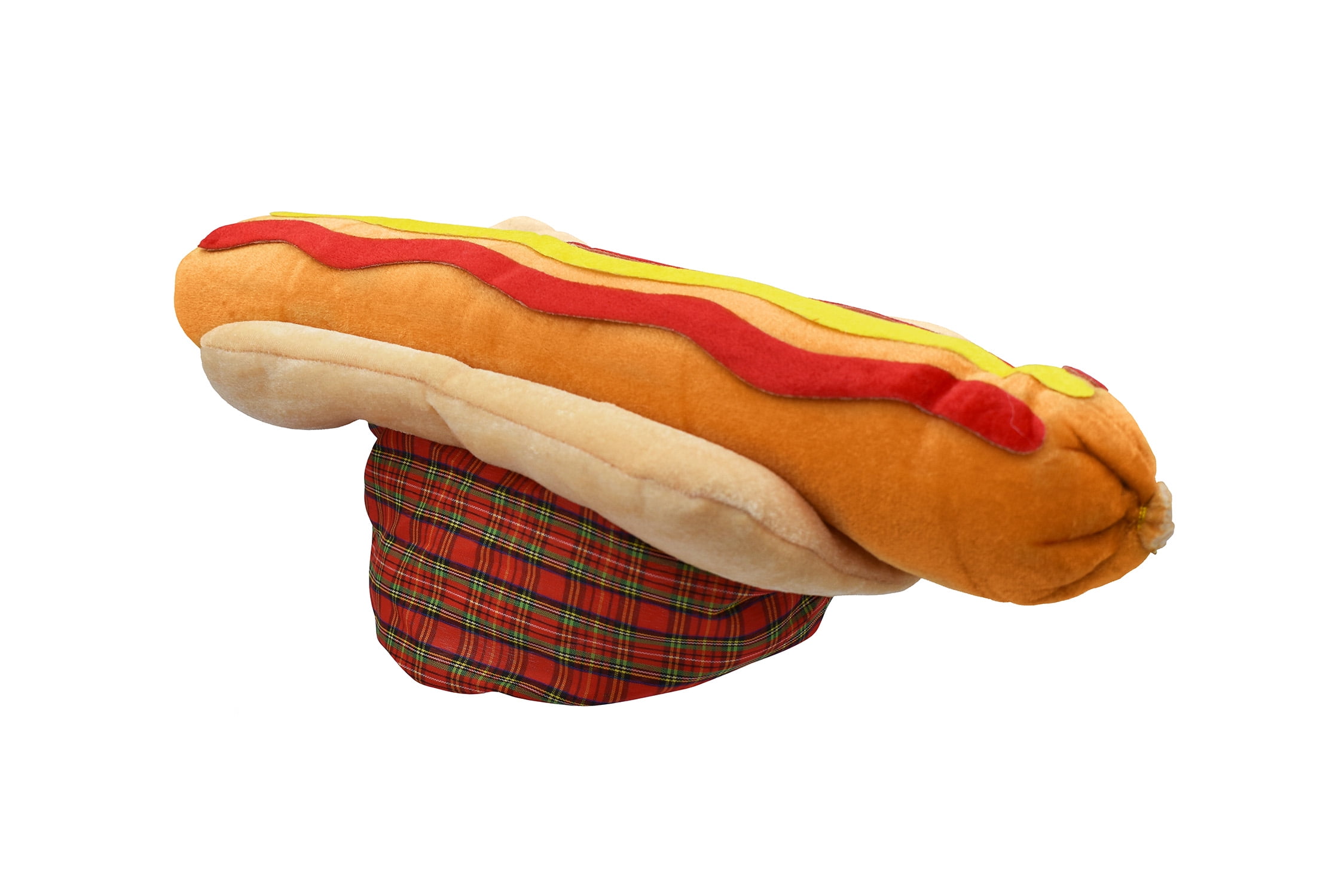 Nicky Bigs Novelties Adult Giant Hotdog Hat Foot Long Wiener Headwear Food Truck Costume ...