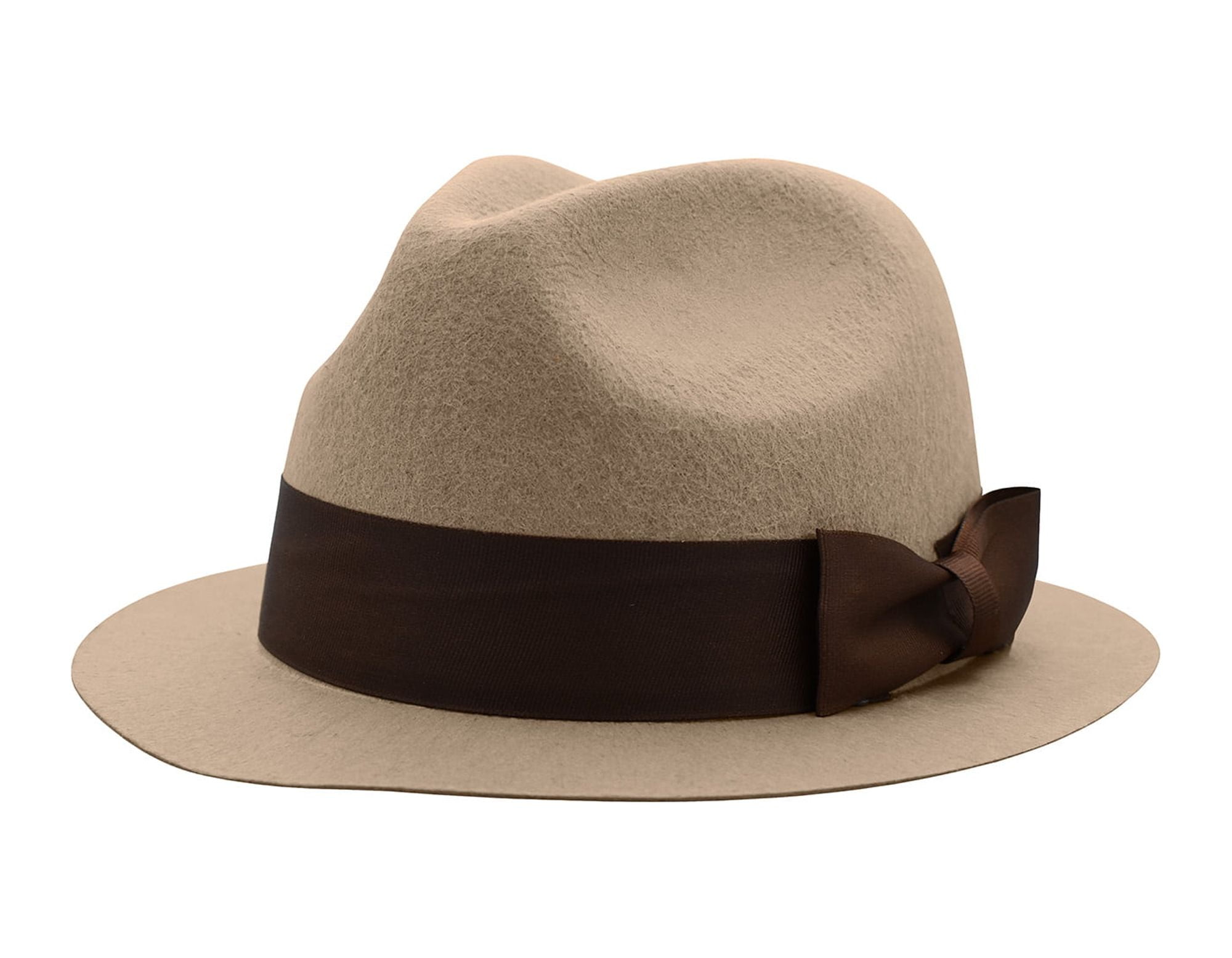 Nicky Bigs Novelties Adult Mens Tan Felt Fedora Inspector Detective Hat ...