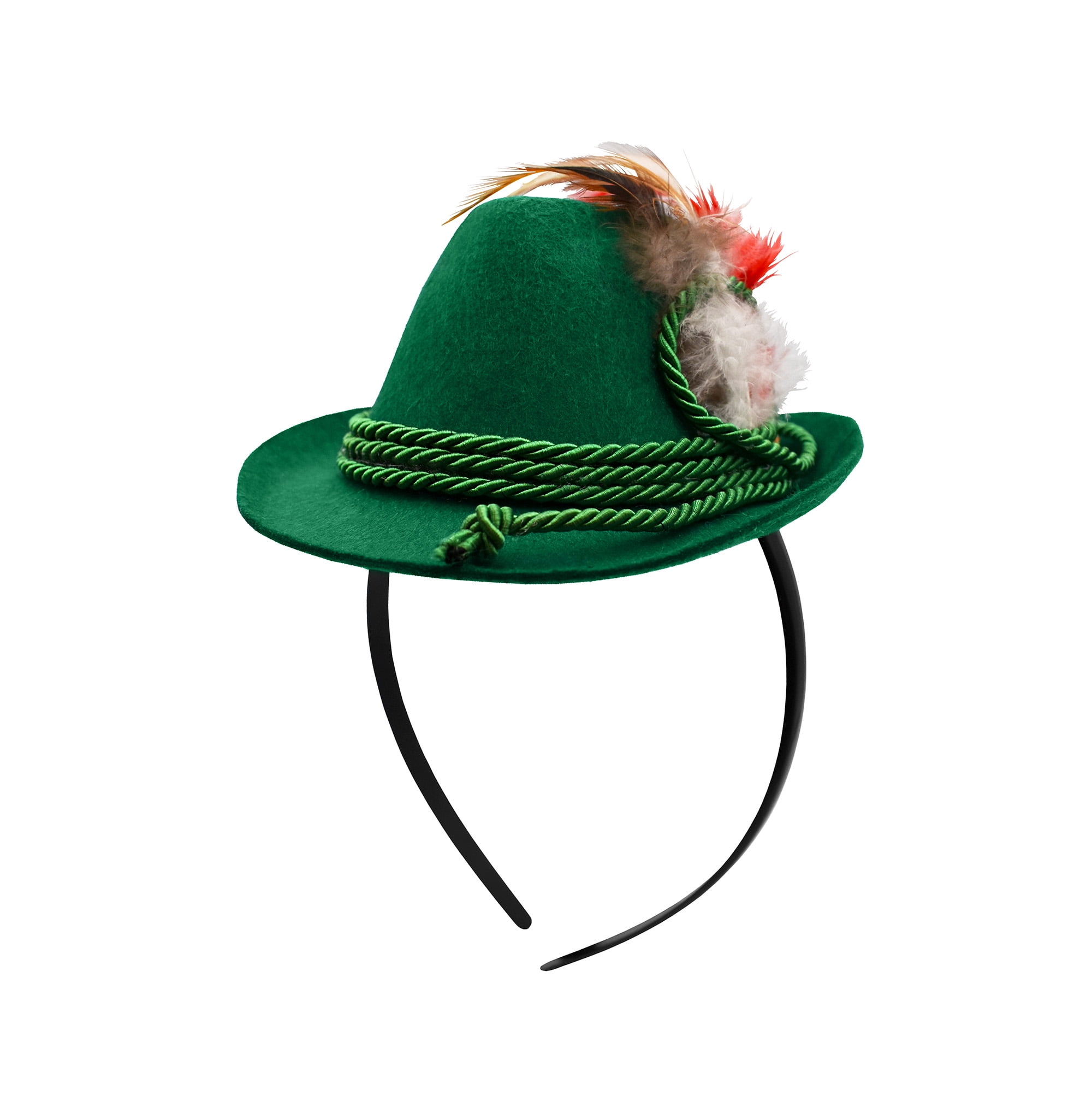 Nicky Bigs Novelties Adult Mini Oktoberfest Hat Headband Lederhosen ...